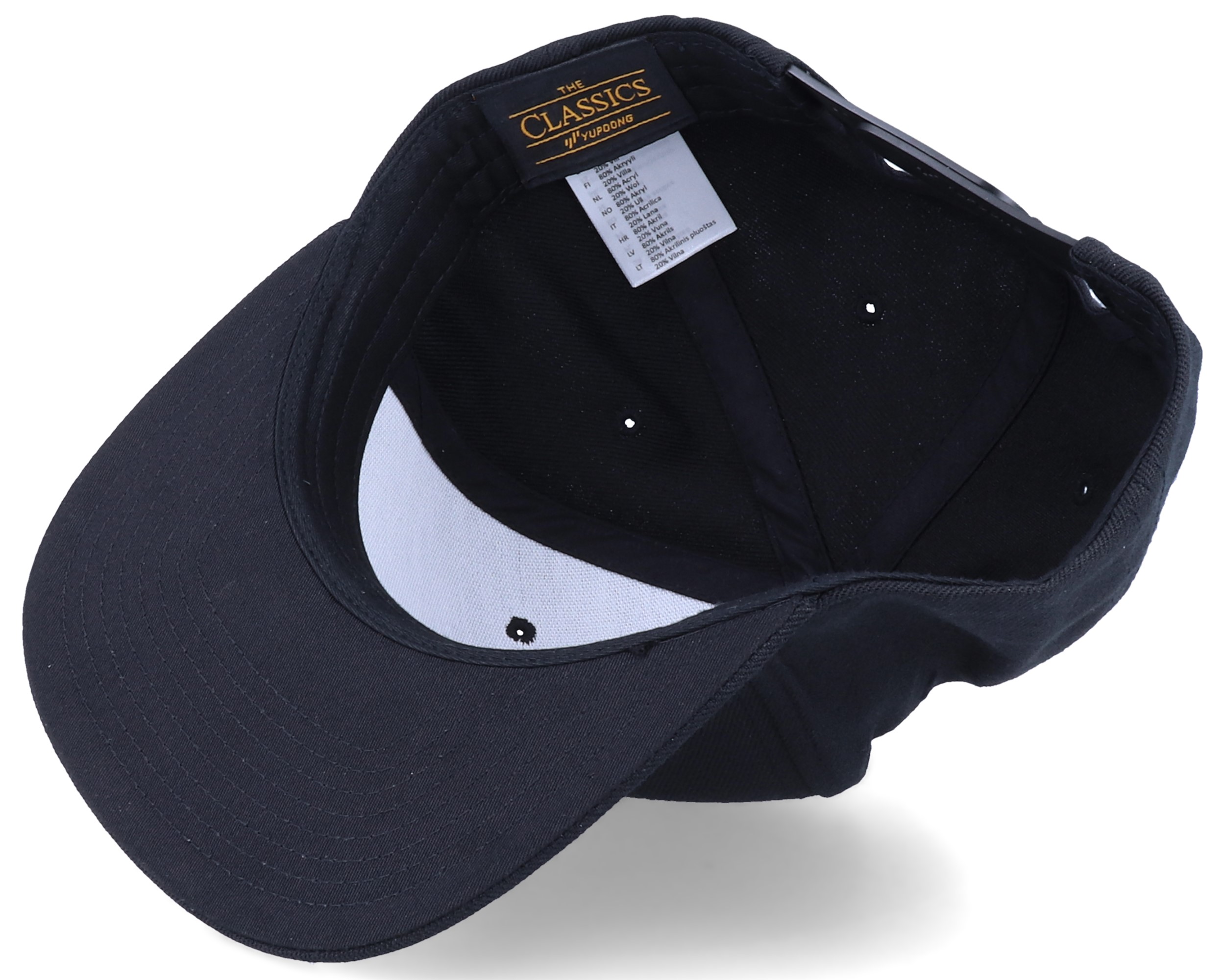 L Letter 3D Black Snapback - Iconic | Hatstoreworld.com