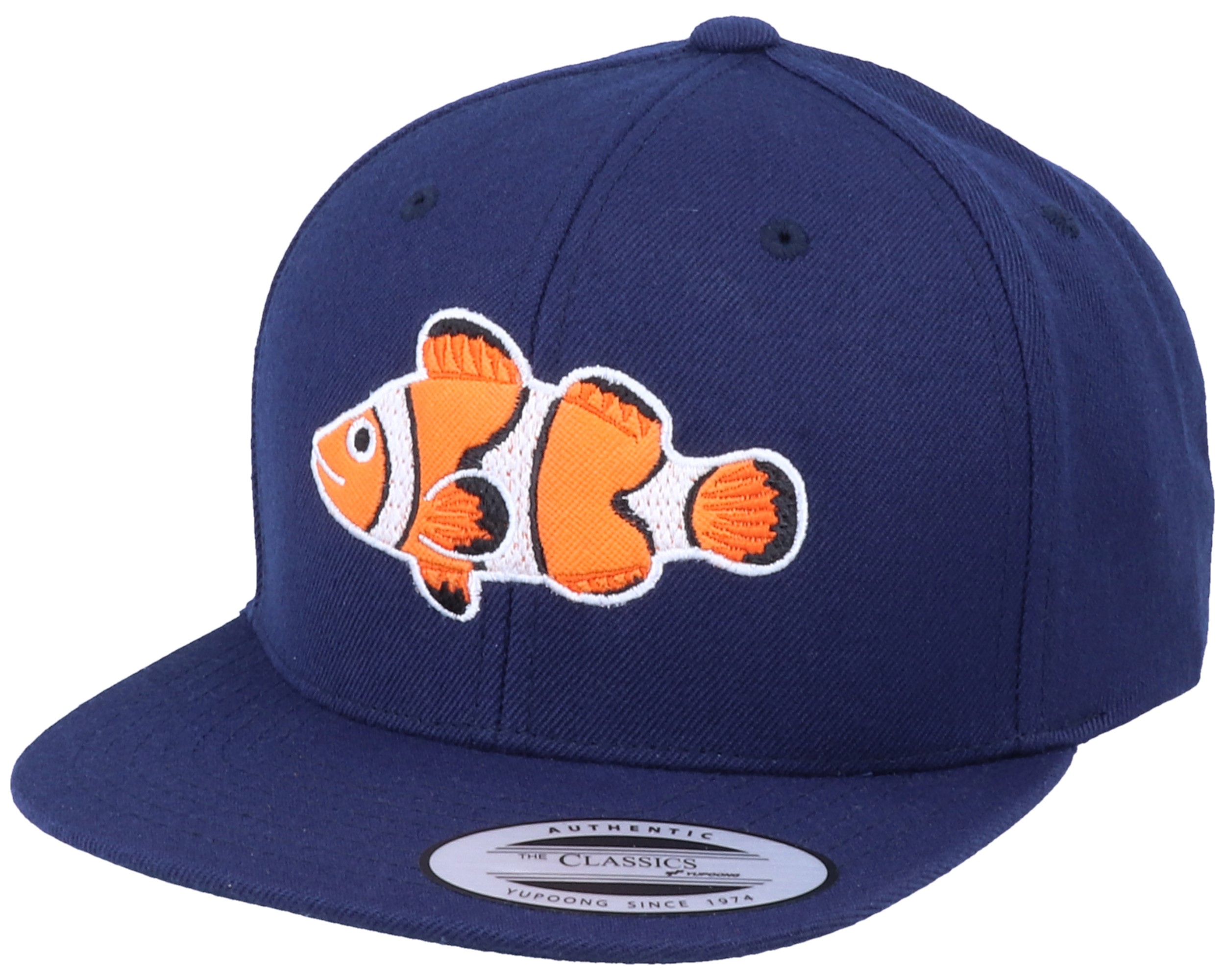 Kids Clown Fish Navy Snapback | Hatstoreworld.com