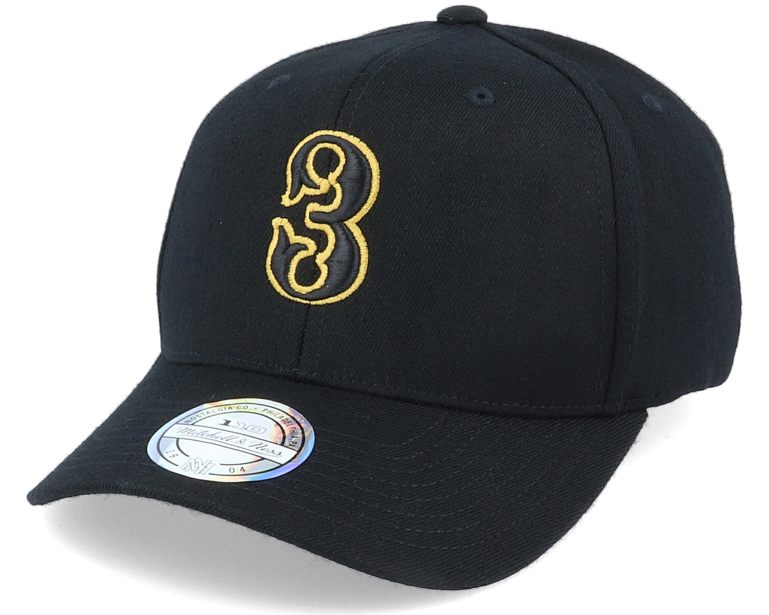 Sport Legends Number 3 Black Adjustable | Hatstoreworld.com