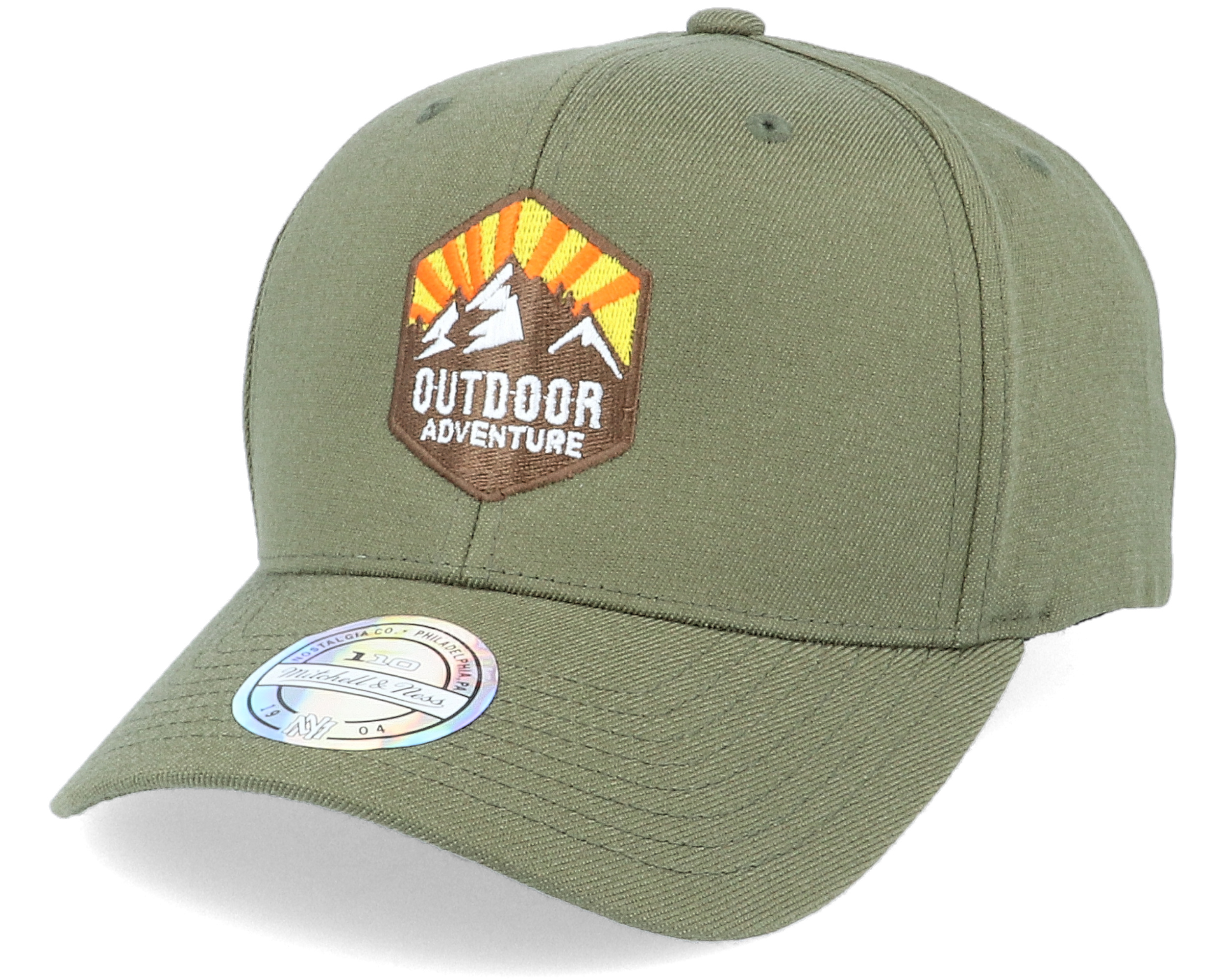 Outdoor Adventure Olive 110 Adjustable - Iconic cap | Hatstoreworld.com
