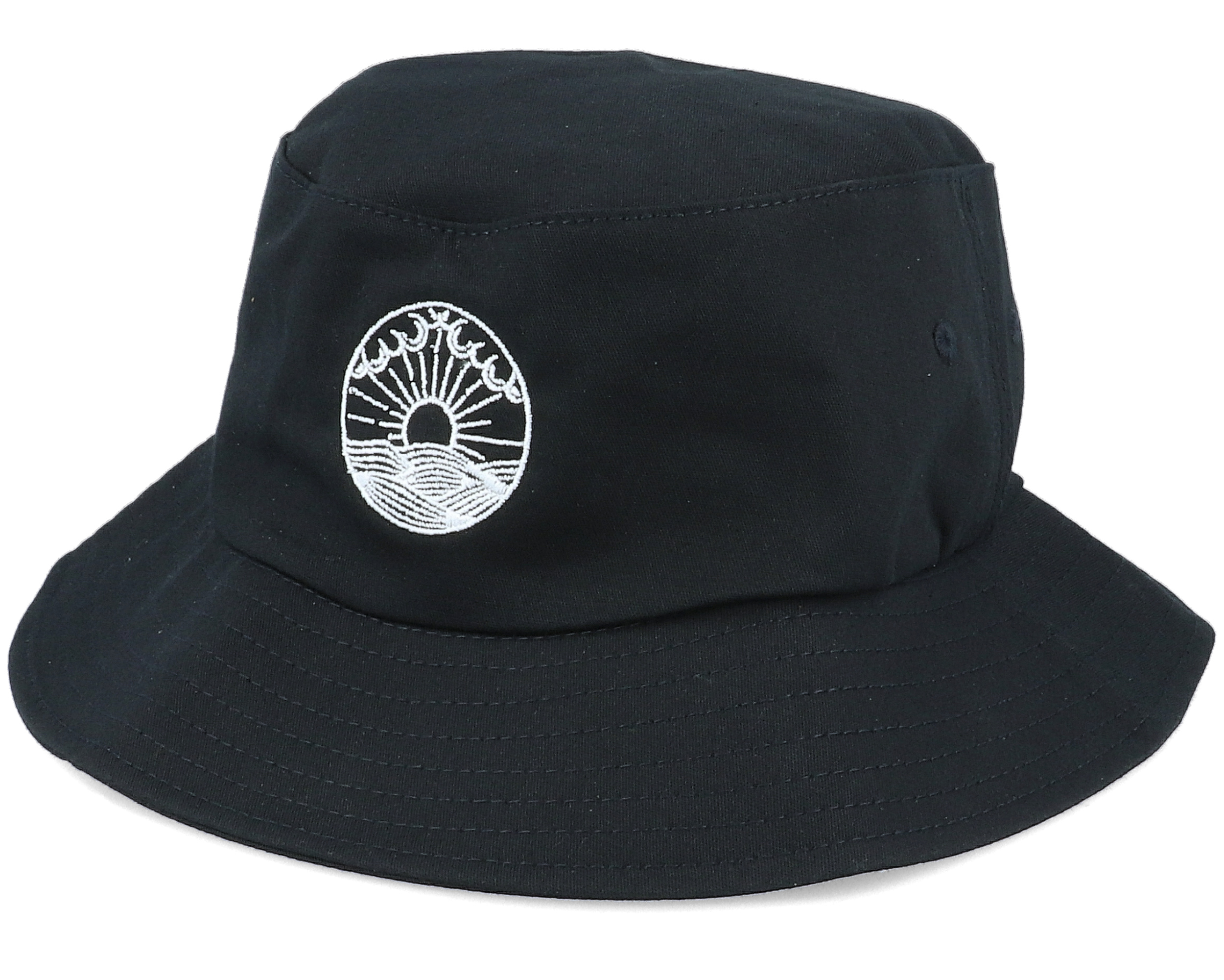 Ocean Sunset Black Bucket - Iconic | Hatstore.com