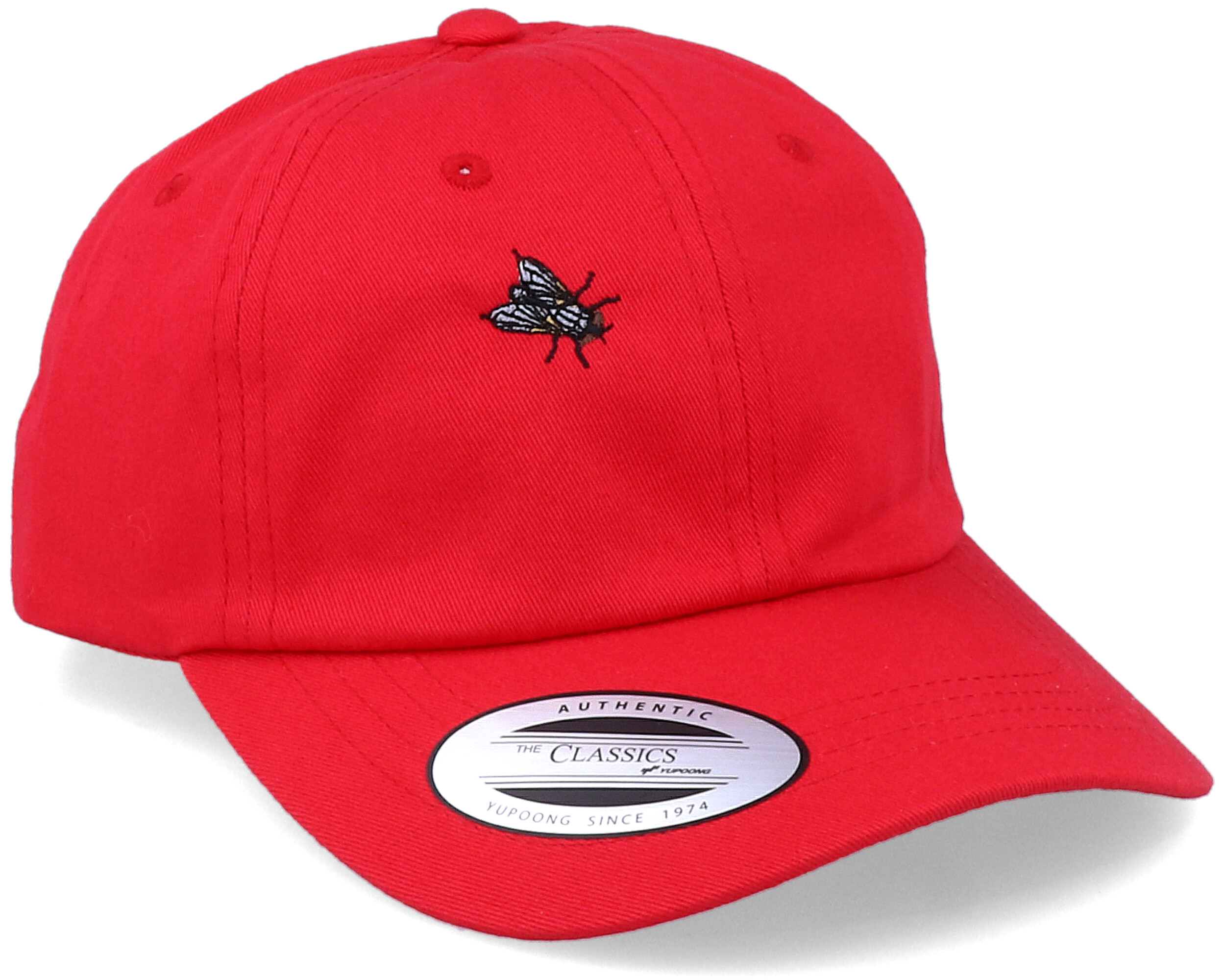 The Fly Red Dad Cap - Iconic | Hatstoreworld.com