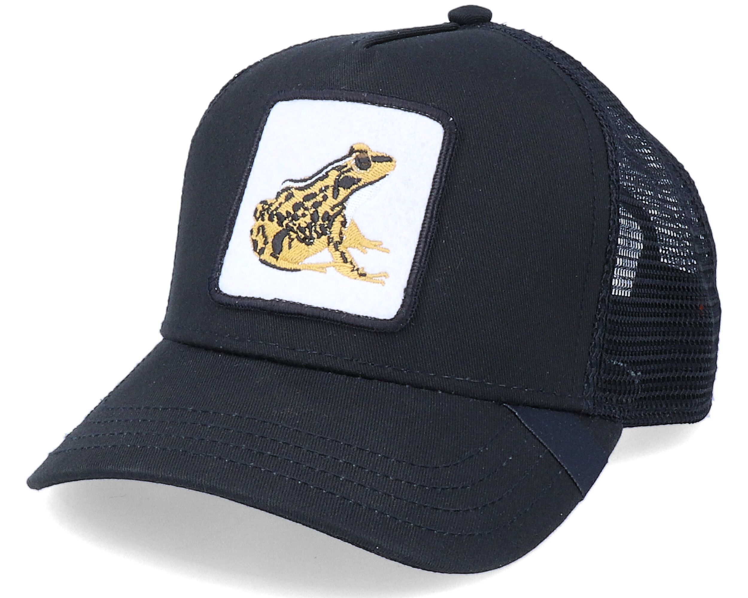 The Frog Patch Black Trucker | Hatstoreworld.com