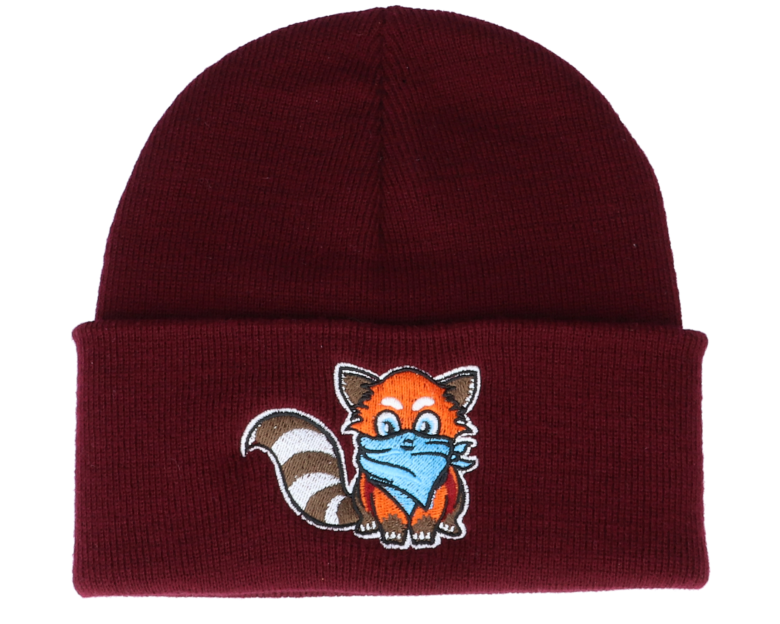 Hatsie The Red Panda Maroon Cuff - Iconic | Hatstoreworld.com
