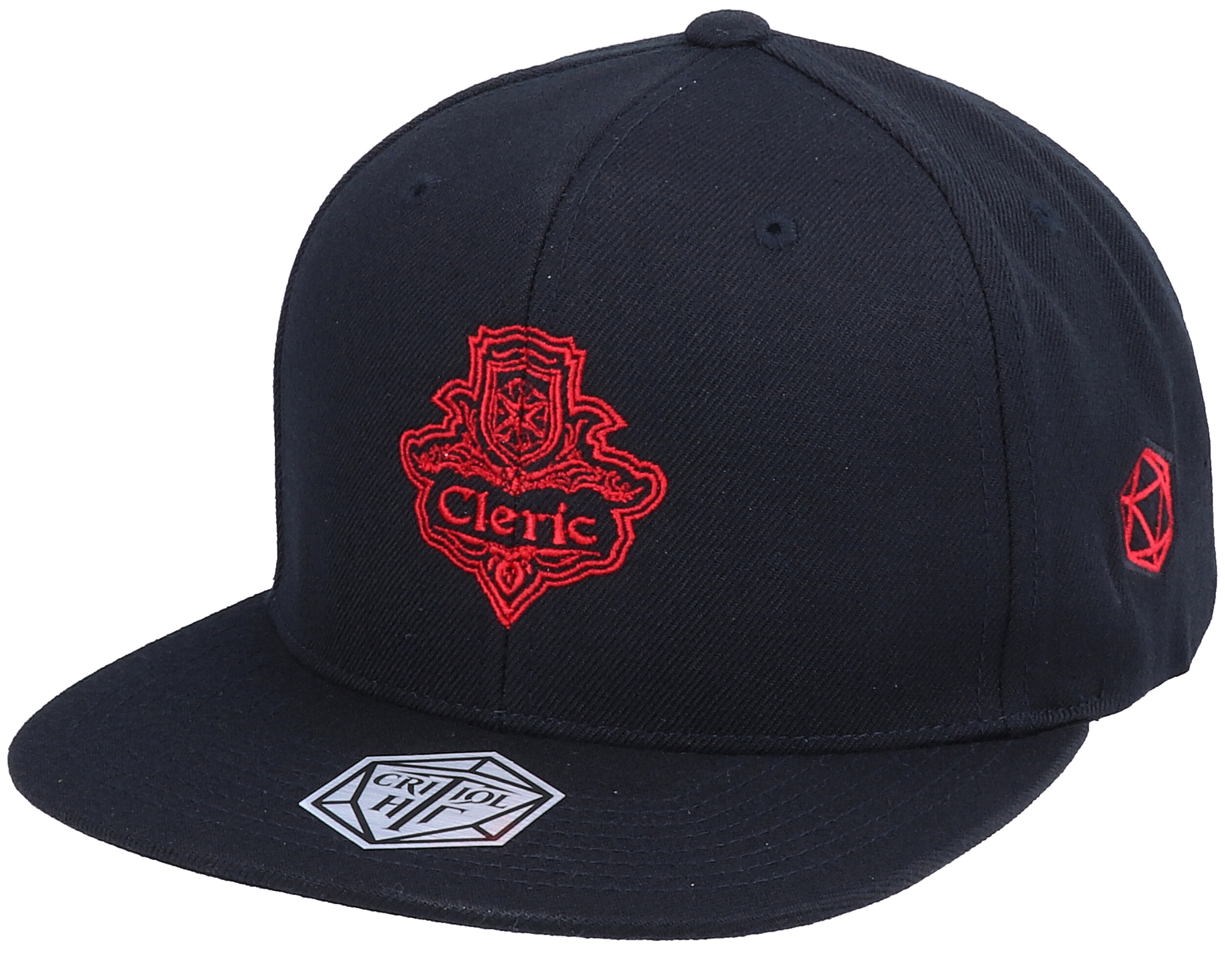 Cleric Class Emblem Black Snapback | Hatstoreworld.com