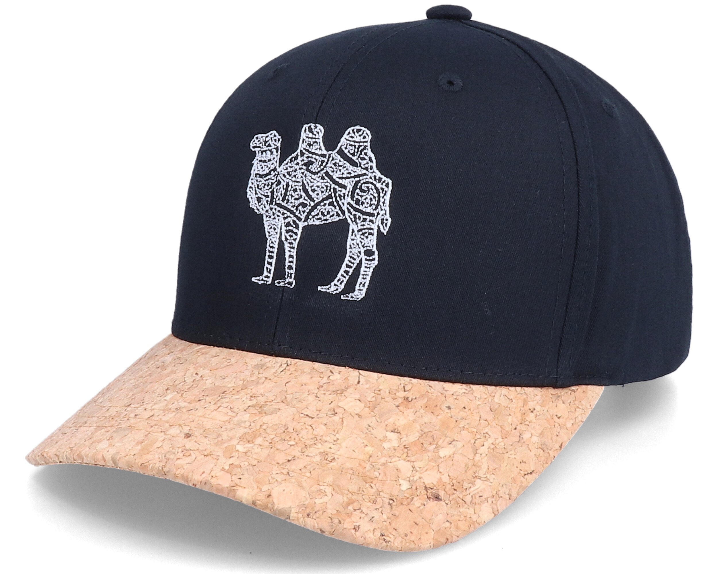 Camel Mandala Black/Cork Adjustable | Hatstoreworld.com