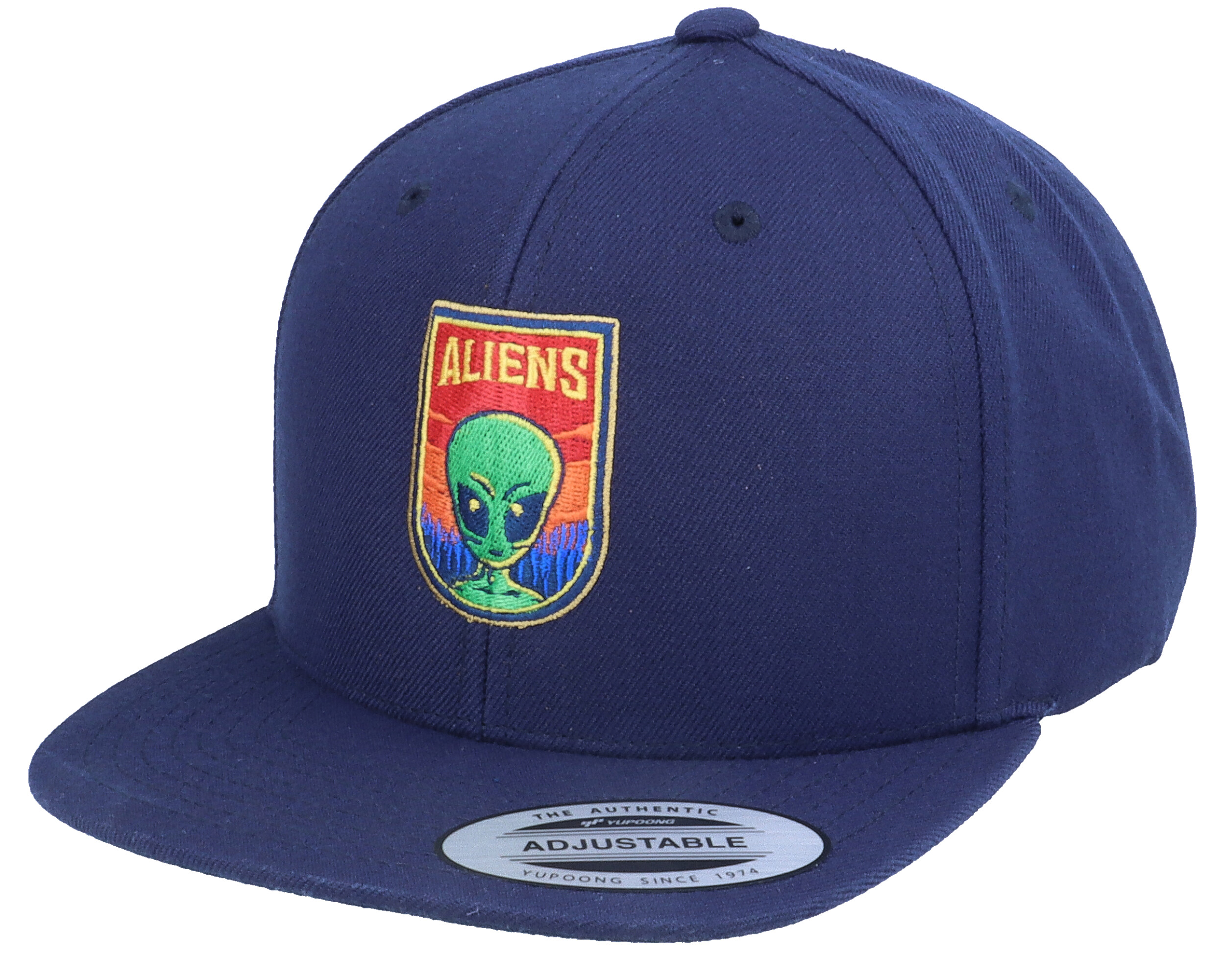 Kids Aliens Logo Navy Snapback - Kiddo Cap | Hatstoreworld.com