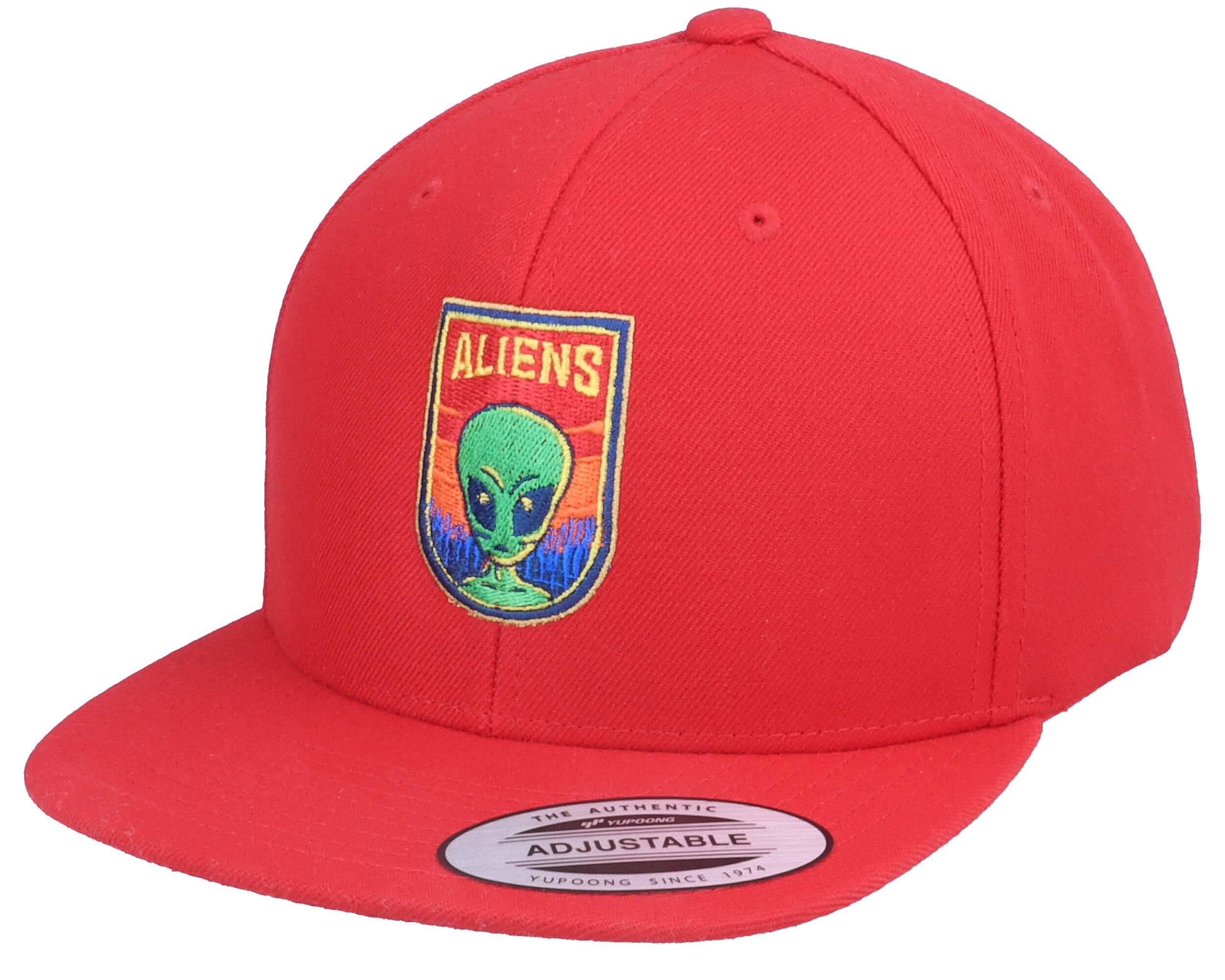 Kids Aliens Logo Red Snapback - Kiddo Cap cap | Hatstoreworld.com