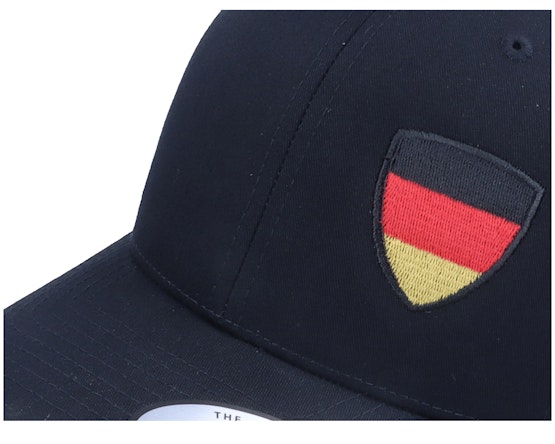 Kids Germany Flag Shield Black Adjustable - Forza caps - Hatstoreworld.com