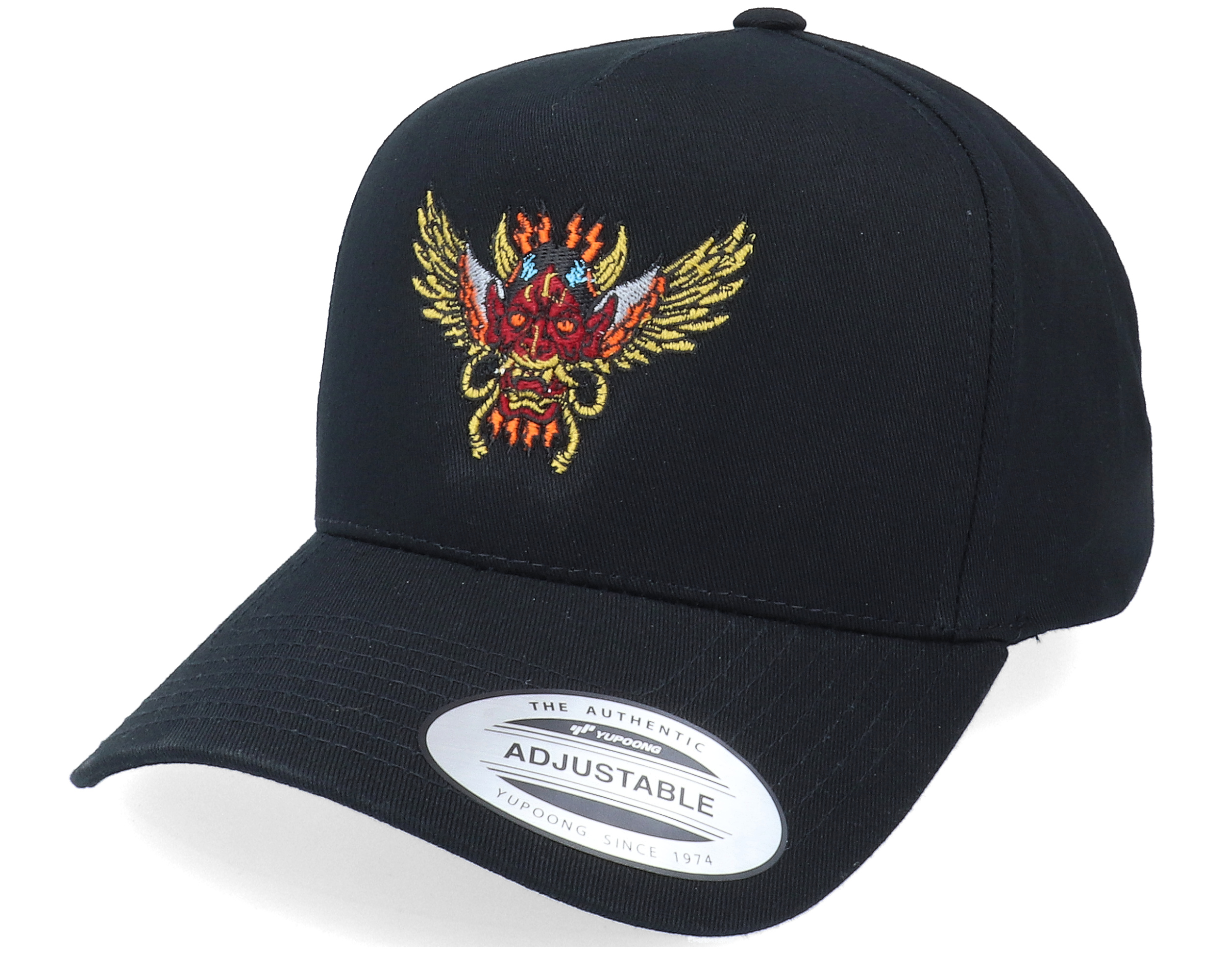 Winged Oni Classic White/Black A-Frame Adjustable | Hatstoreworld.com