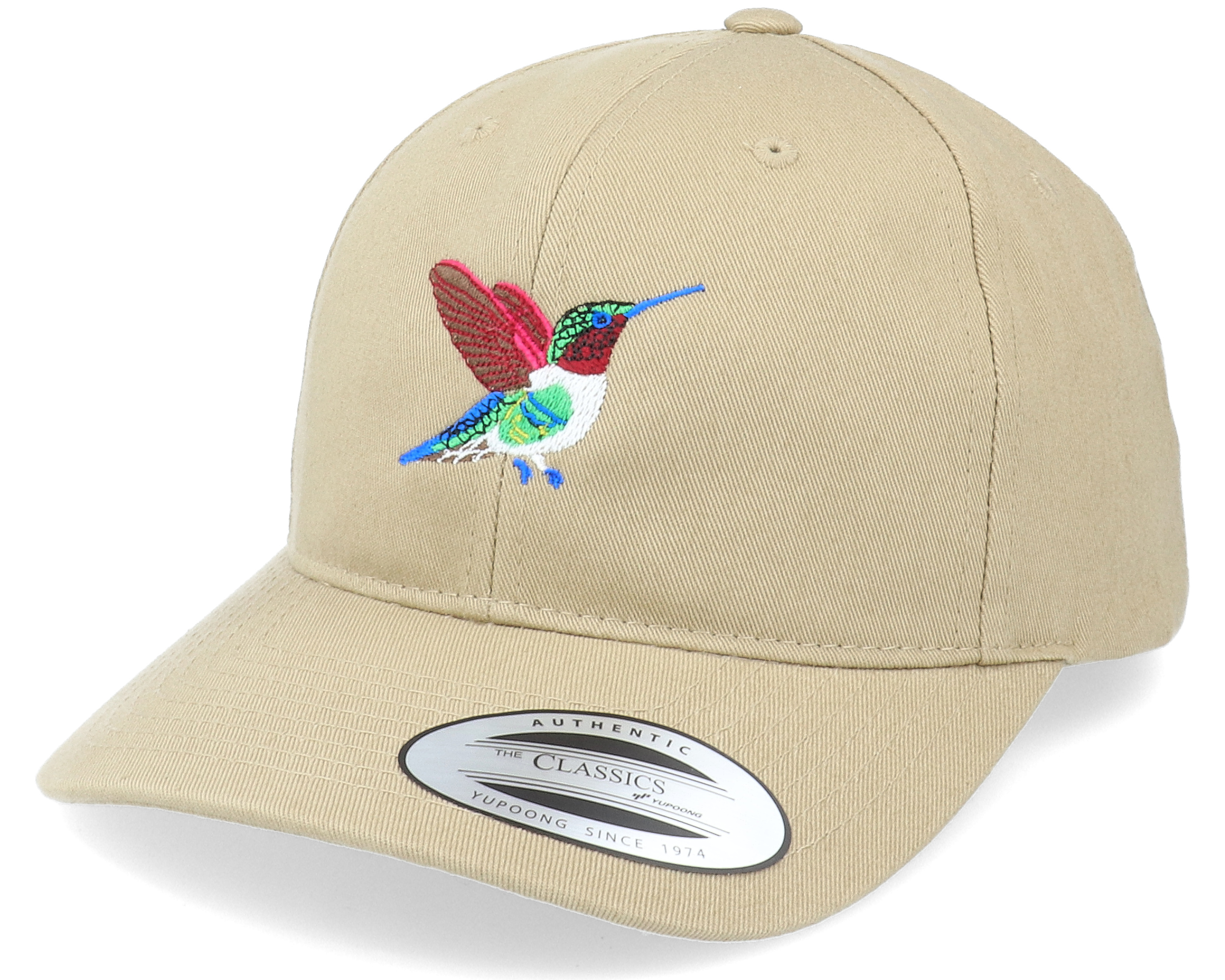 Hummingbird Curved Khaki Adjustable | Hatstoreworld.com