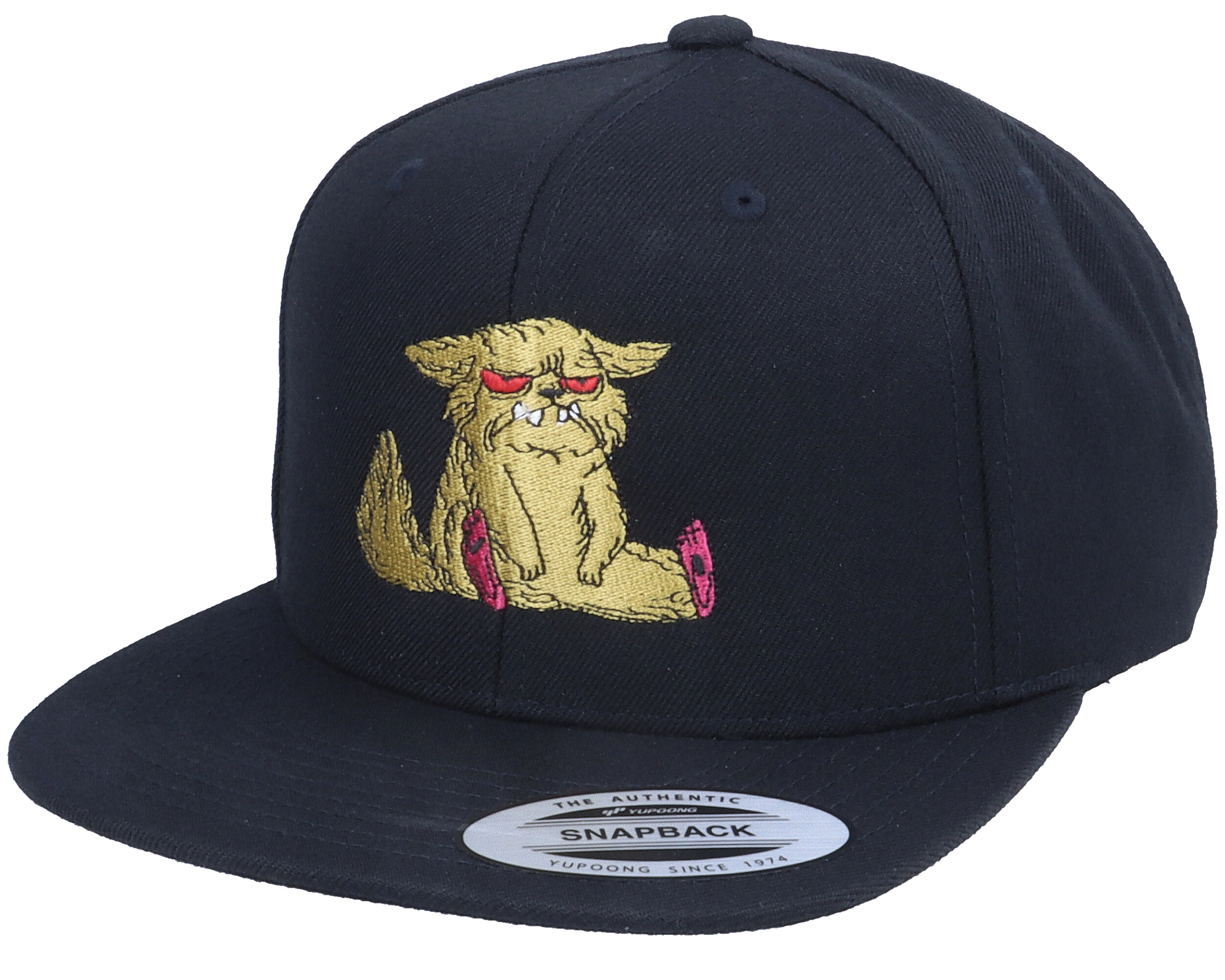 Cat Bummer Black Snapback | Hatstoreworld.com
