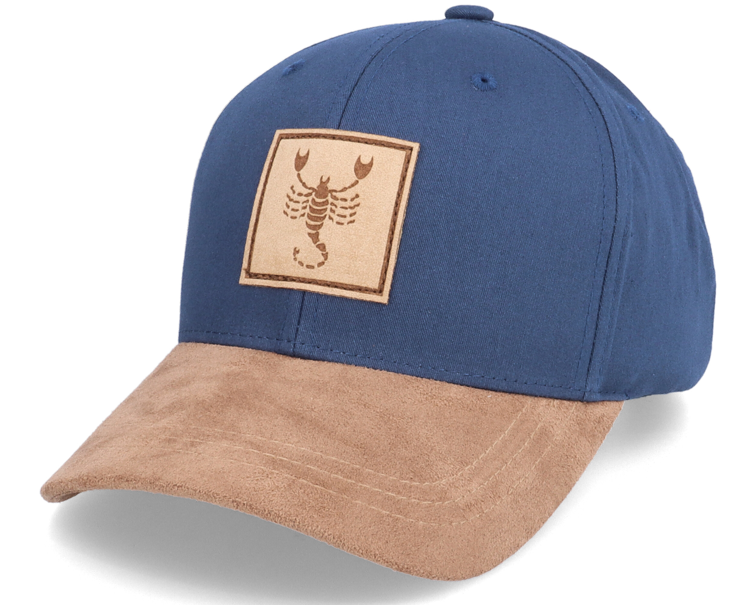Scorpio Zodiac Patch Navy/Suede Adjustable - Astrology cap ...
