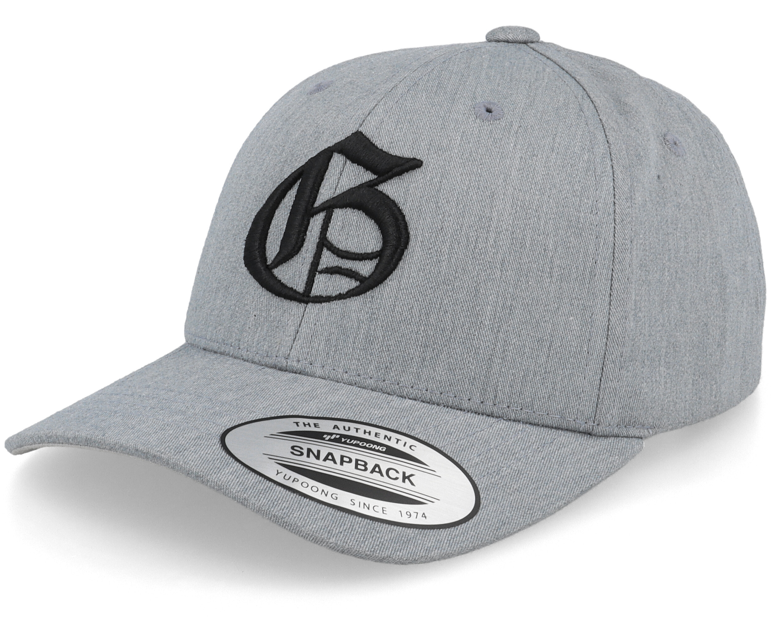 Kids G Letter 3d Heather Grey Adjustable | Hatstoreworld.com