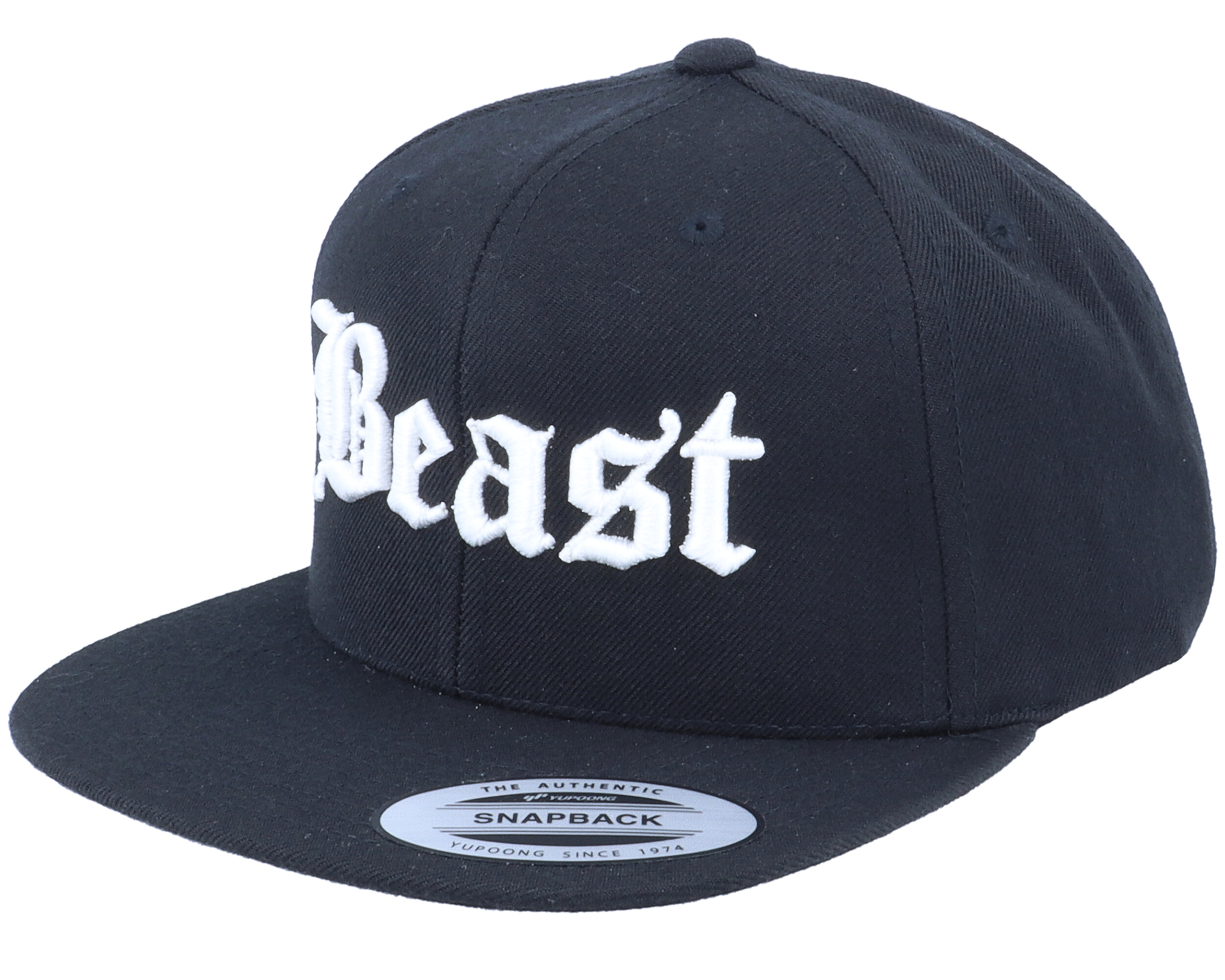 3D Beast Black Snapback | Hatstoreworld.com