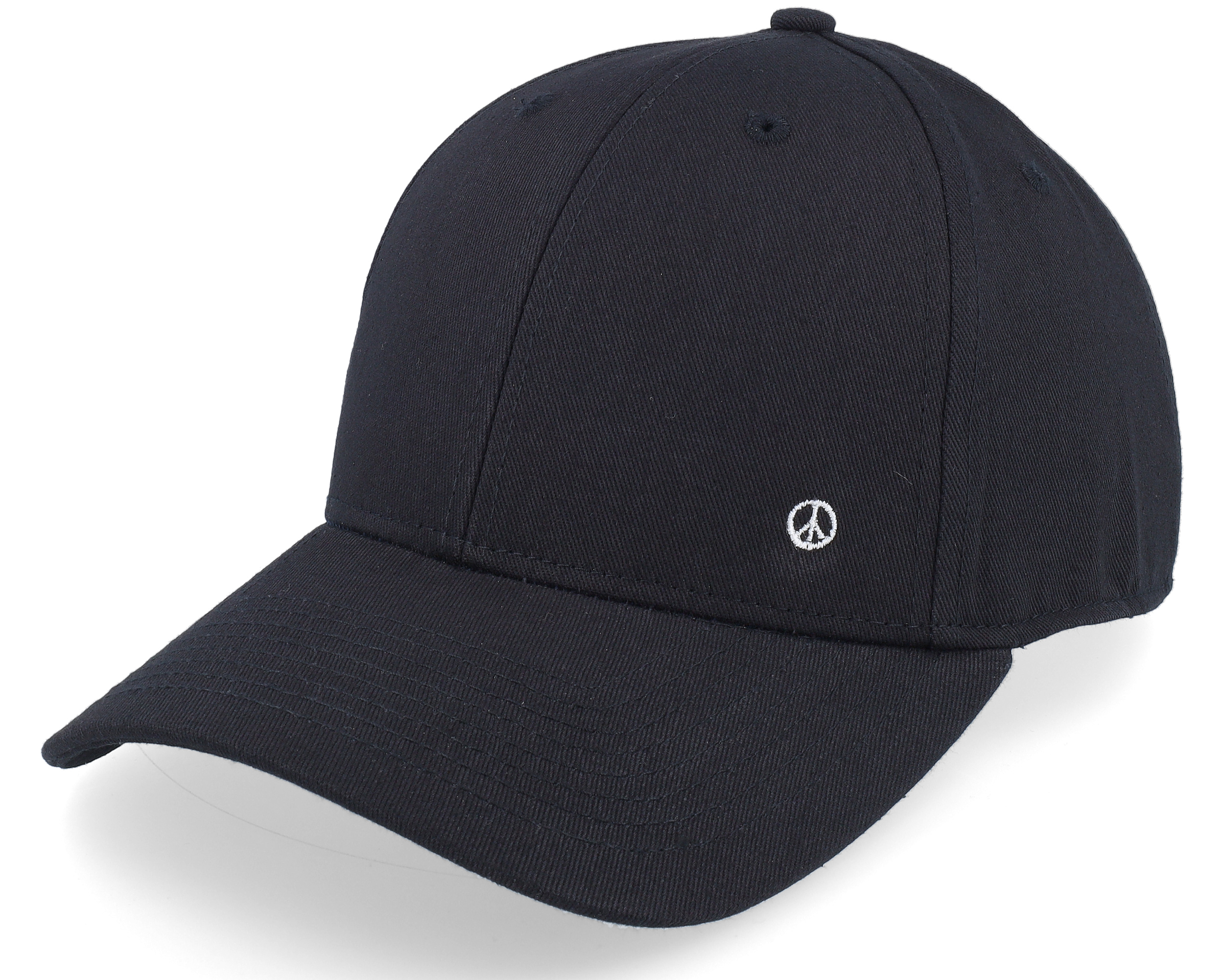 Tiny Peace Sign Black Adjustable | Hatstoreworld.com