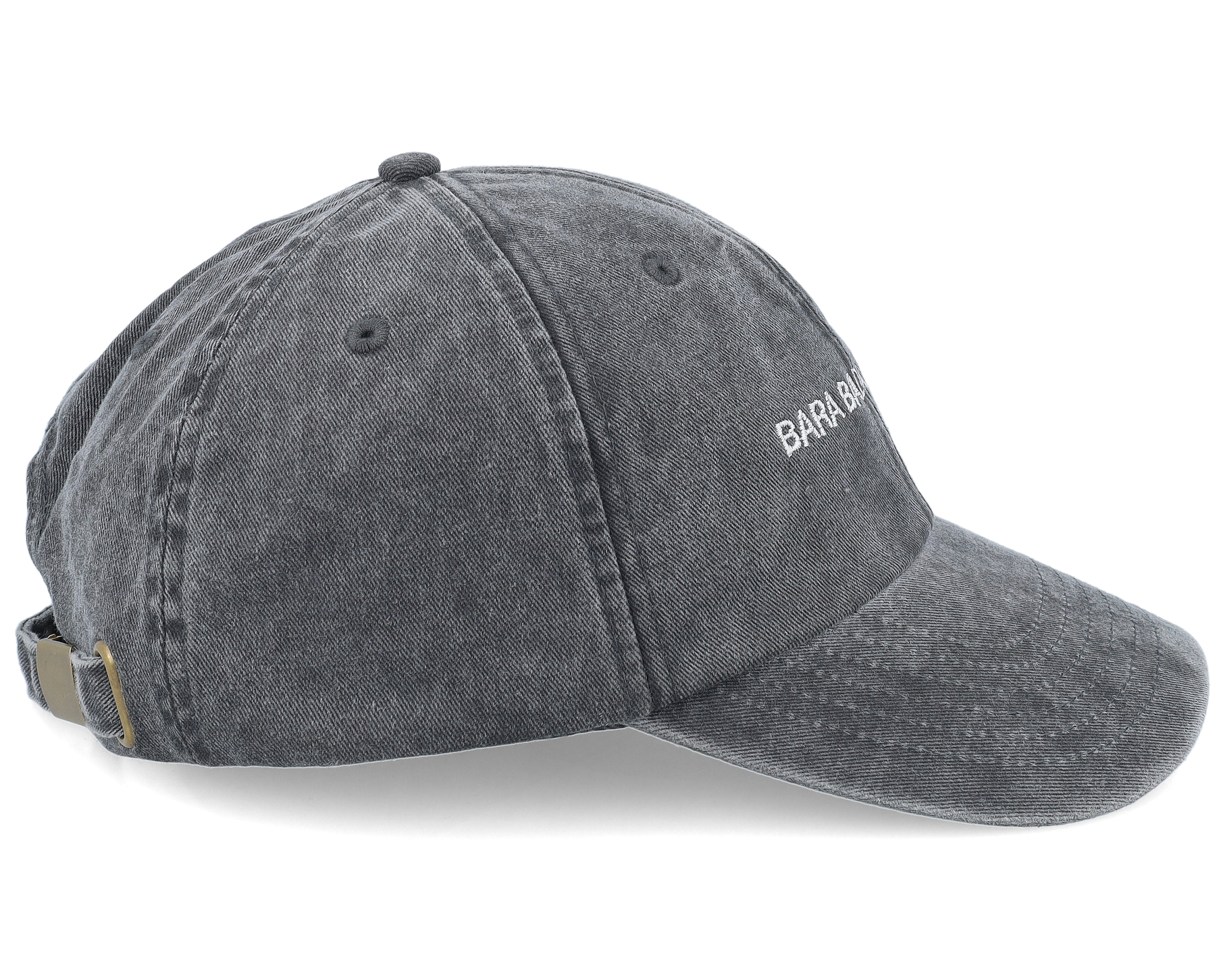 Bara Bada Bastu Vintage Washed Black Dad Cap - Scenes Cap | Hatstore.com