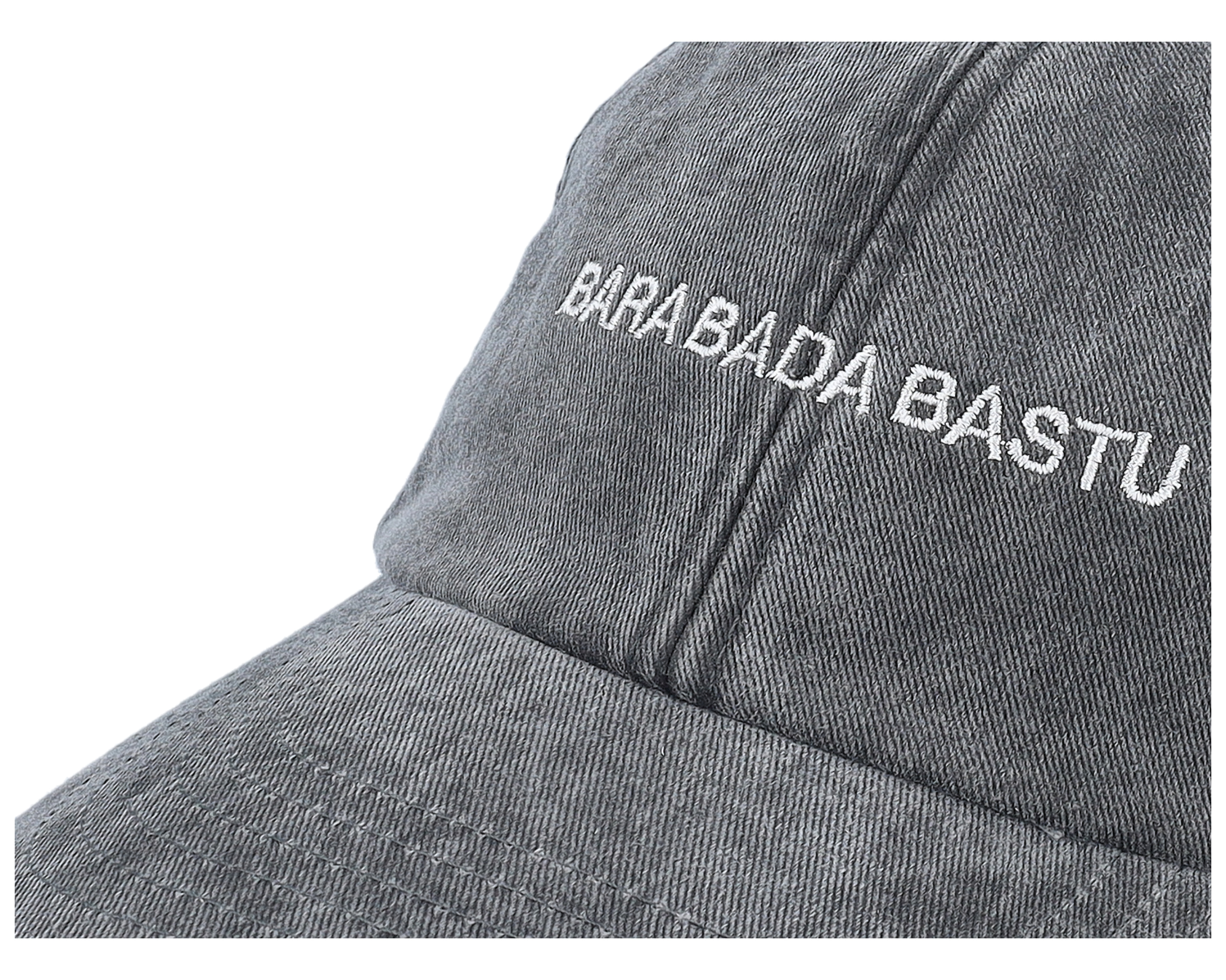 Bara Bada Bastu Vintage Washed Black Dad Cap - Scenes Cap | Hatstore.com