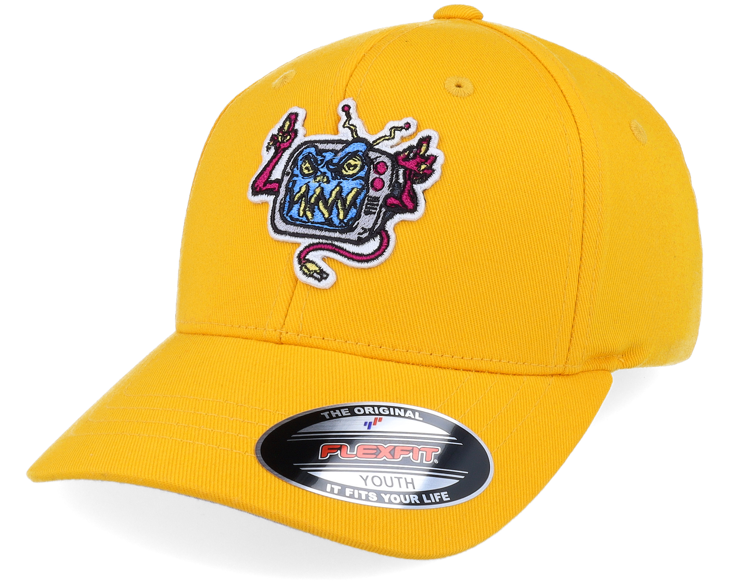 Kids Tv Monster Yellow Flexfit - Kiddo Cap | Hatstore.com