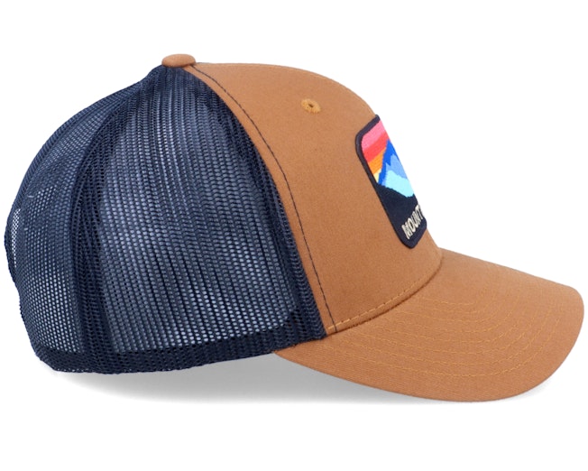 Mount Everest Patch Caramel/Black Trucker - Wild Spirit caps ...