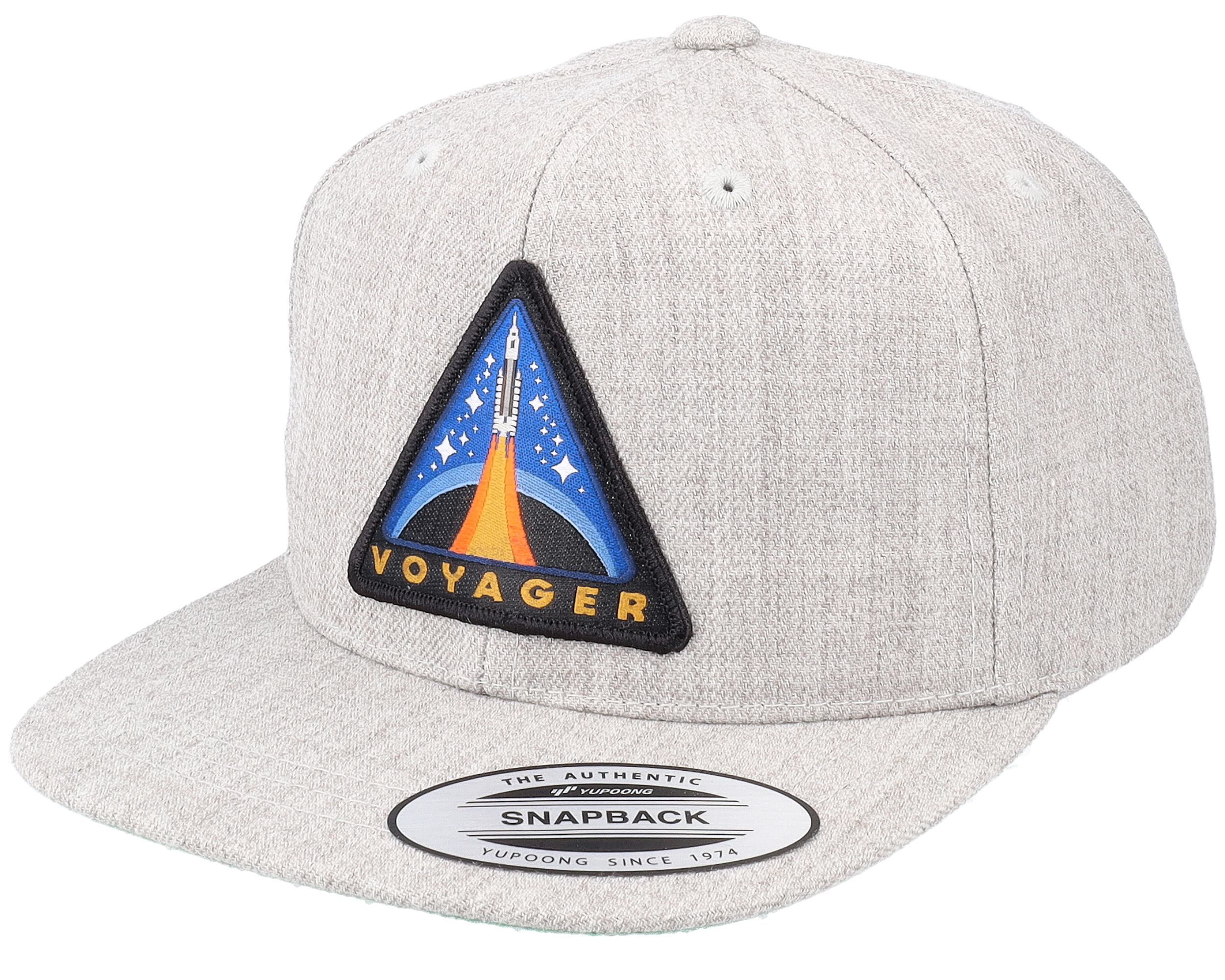 Kids Voyage Space Shuttles Heather/Grey Snapback | Hatstoreworld.com