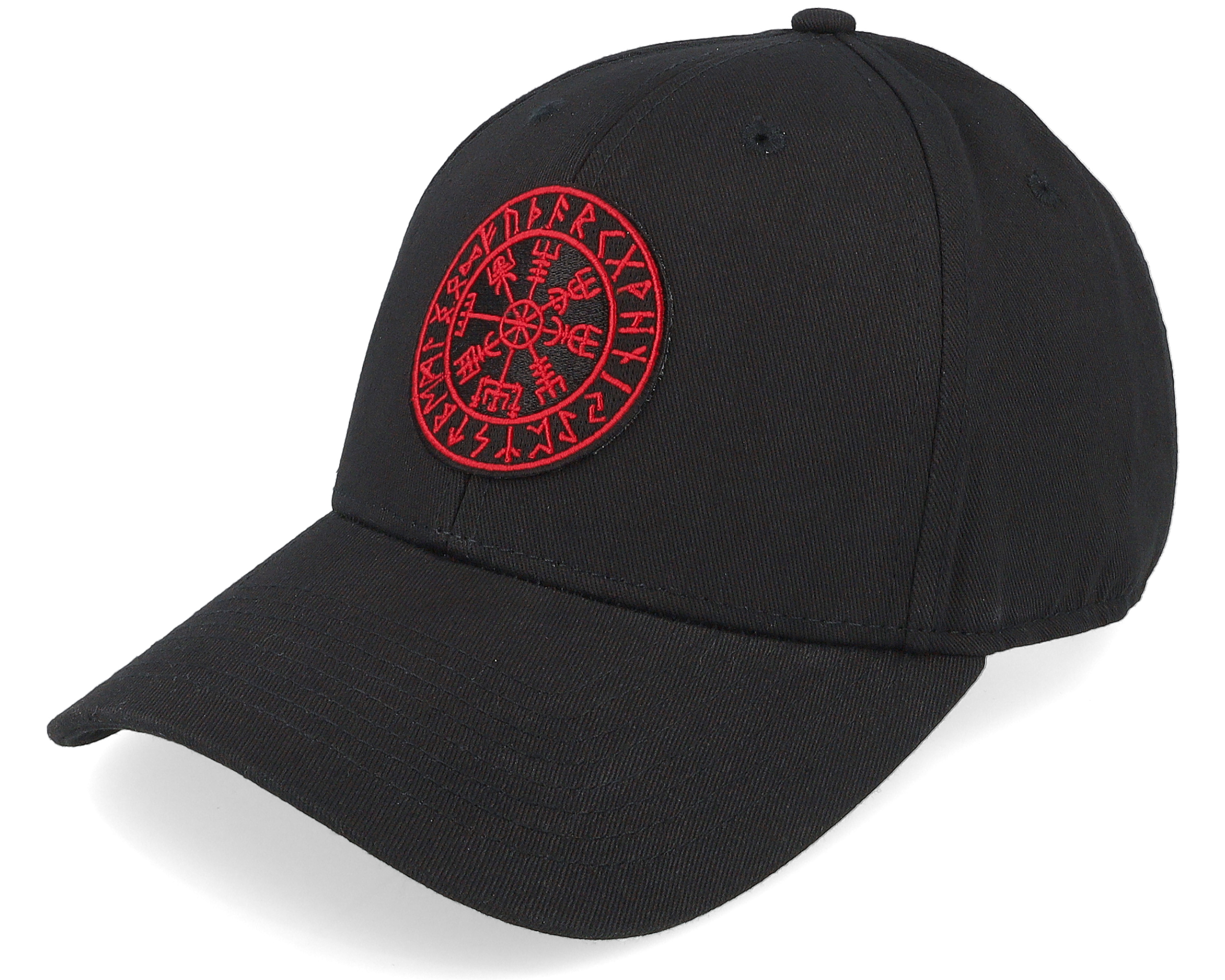 Vegvísir Rungalder Patch Black Adjustable | Hatstoreworld.com