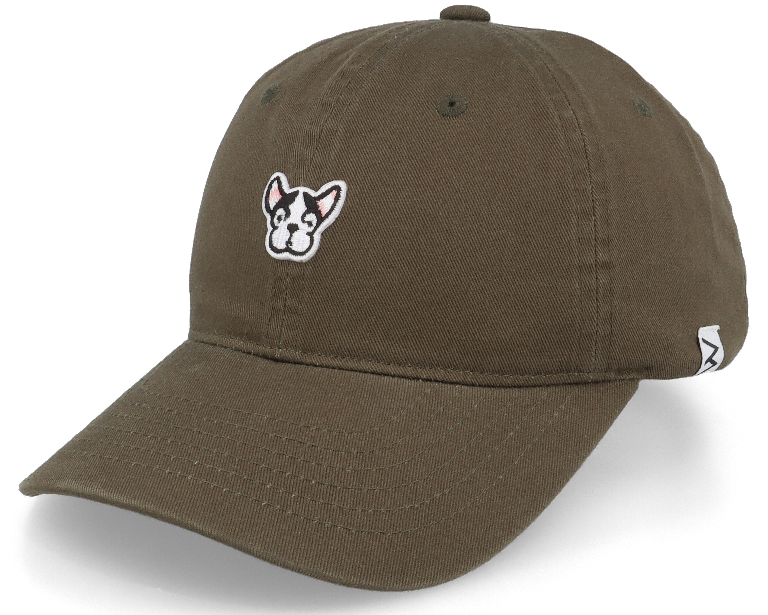 French Bulldog Olive Dad Cap | Hatstoreworld.com