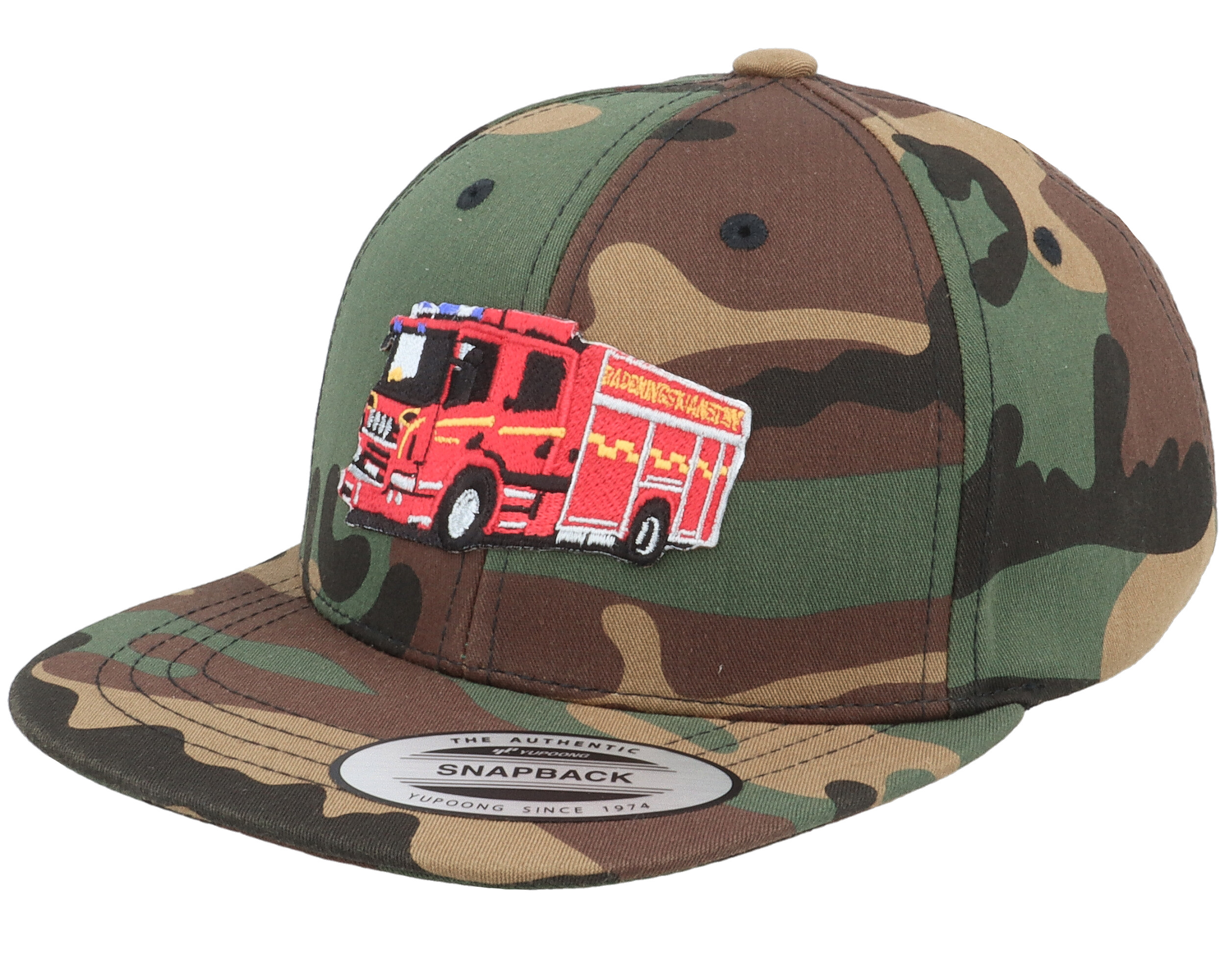 Kids Fire Truck Camo Snapback | Hatstoreworld.com