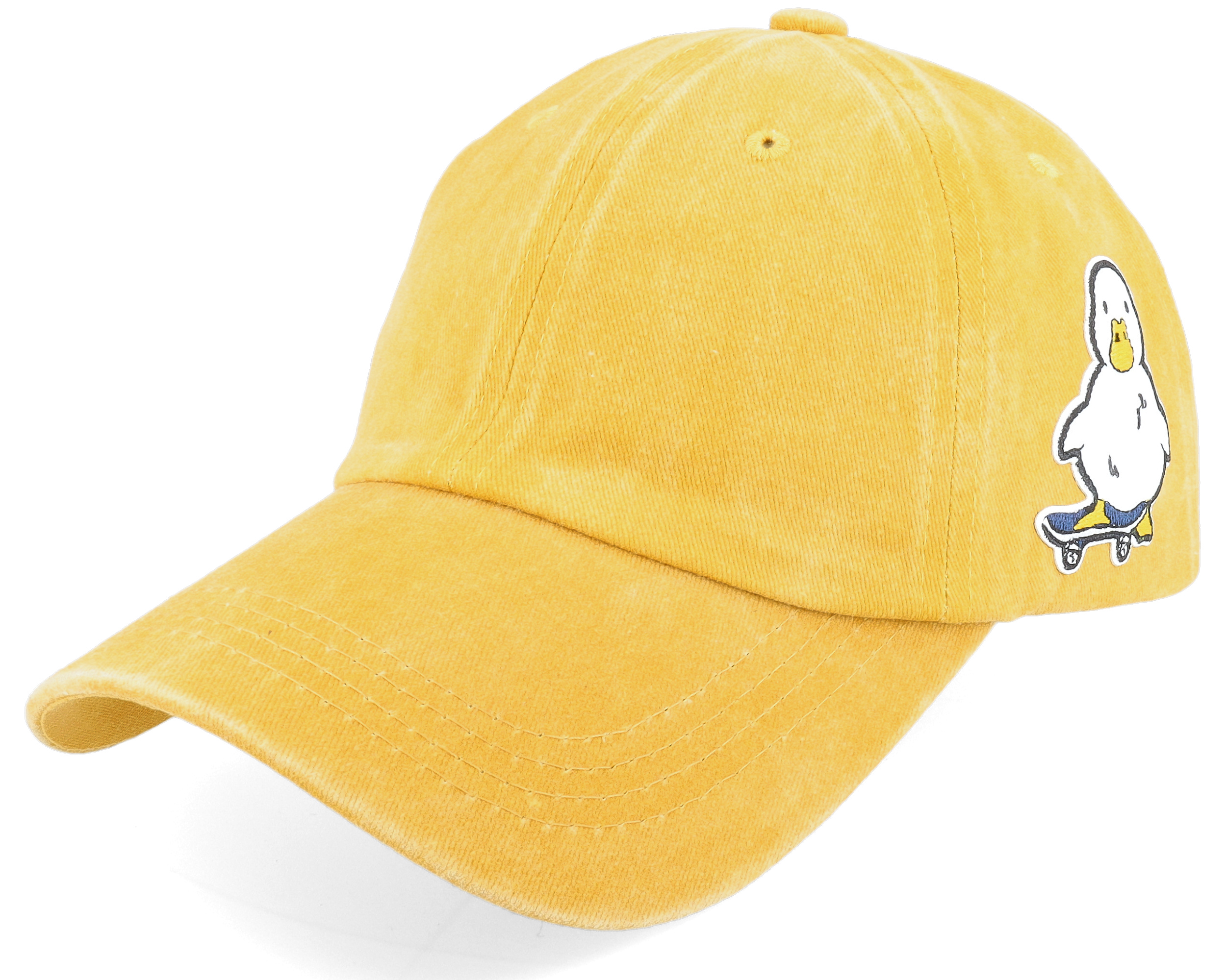 Duck Skateboard Mustard Dad Cap | Hatstoreworld.com
