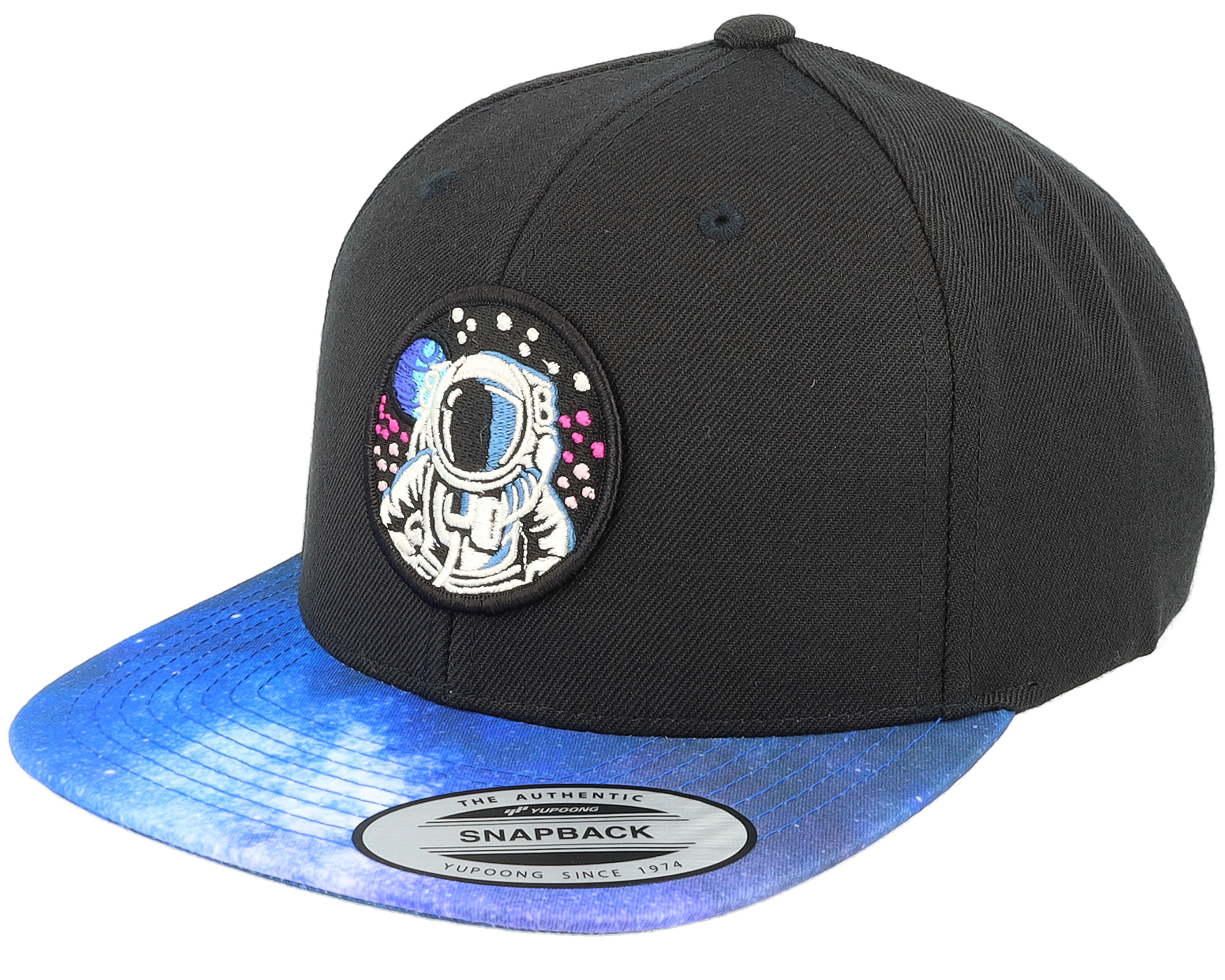 Kids Astronaut Black/Space Snapback | Hatstoreworld.com