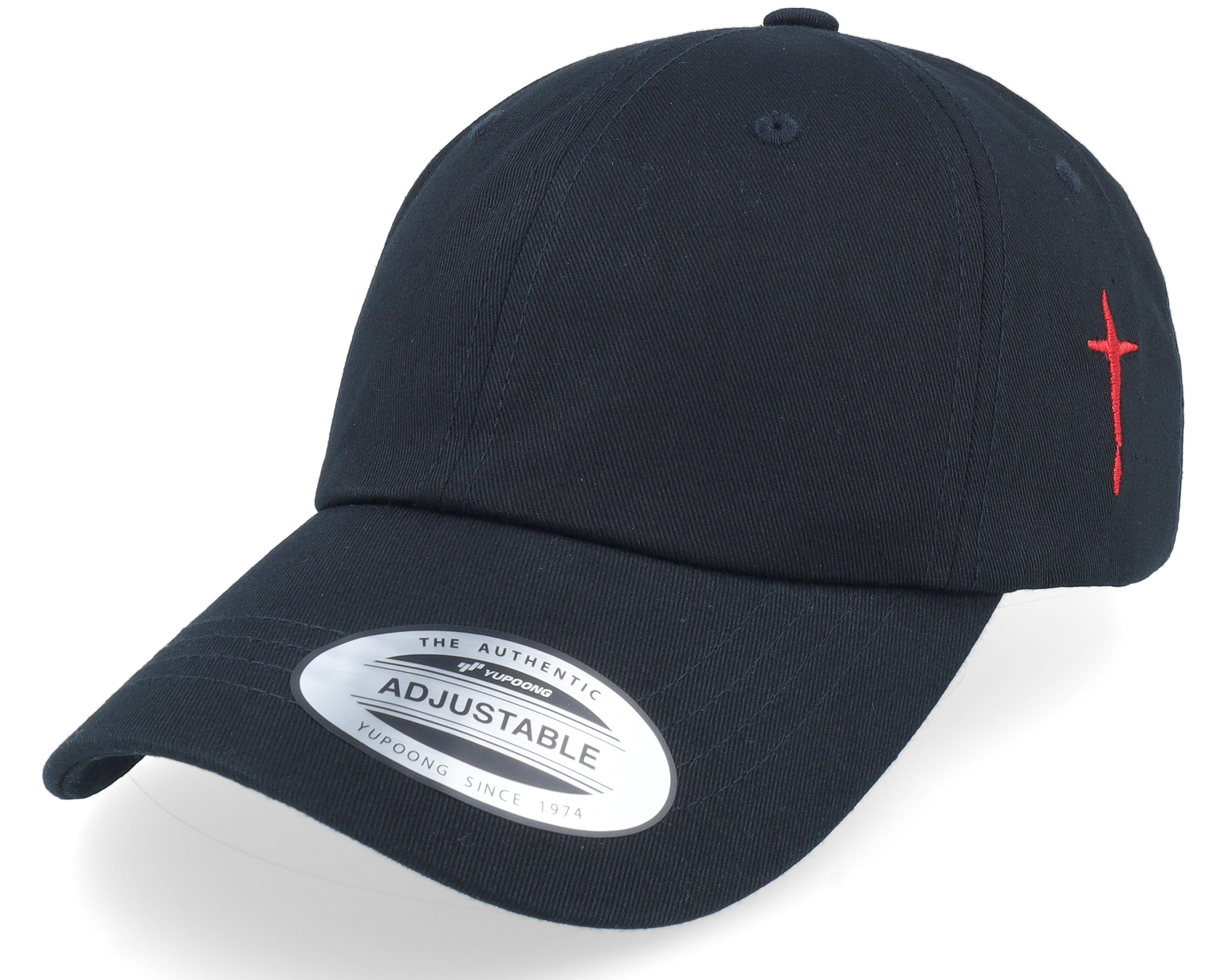 Cross Black Dad Cap - Iconic | Hatstoreworld.com