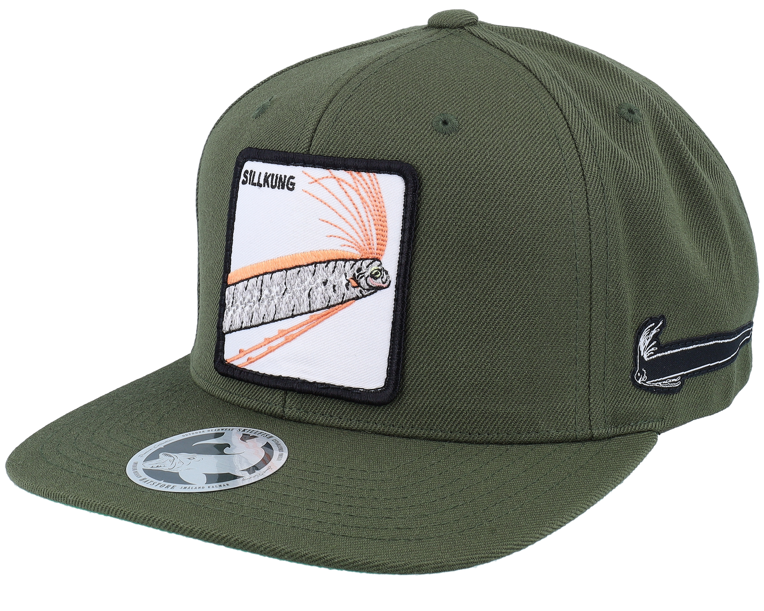 Sillkung Deep Olive Classic Snapback | Hatstoreworld.com