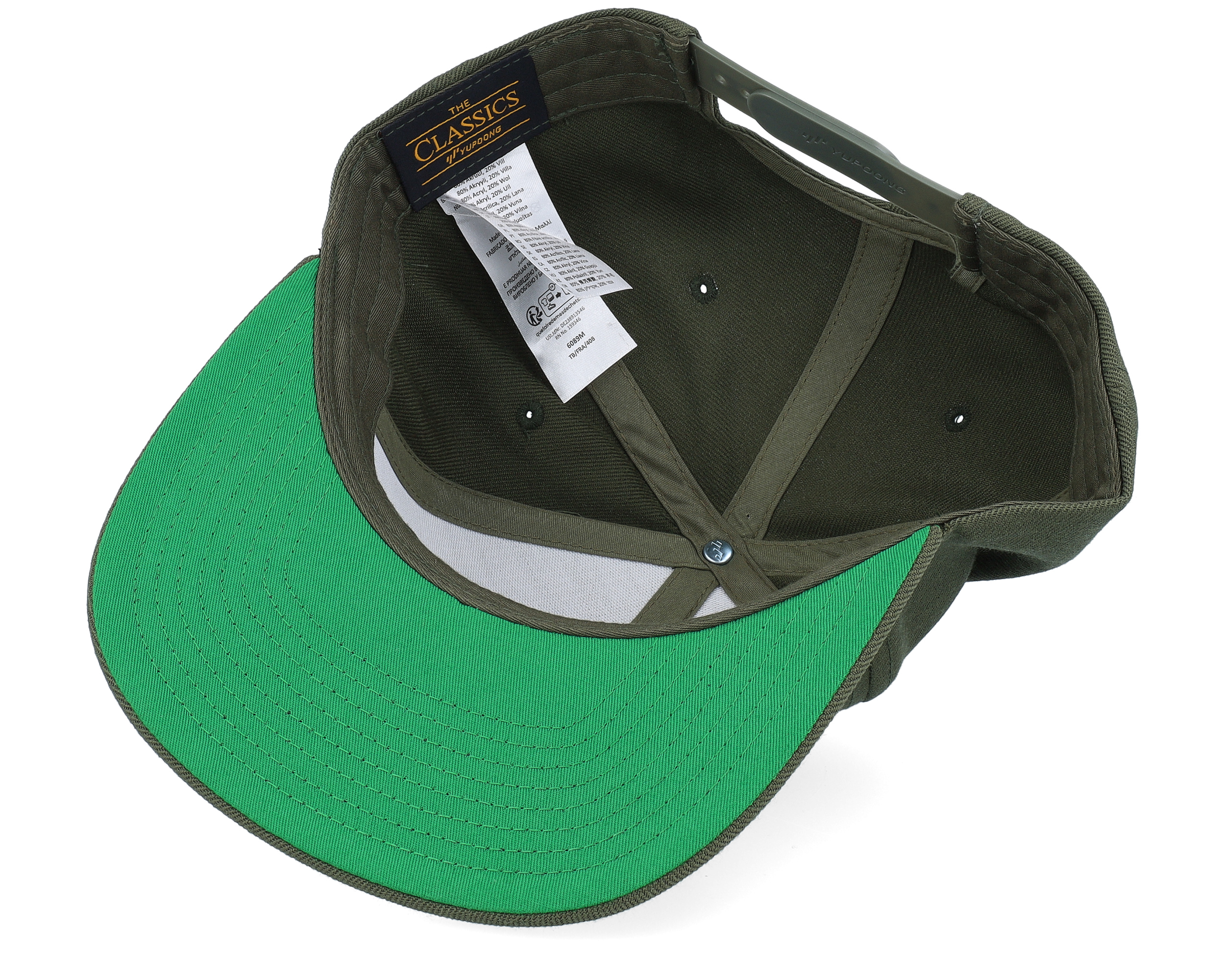Sillkung Deep Olive Classic Snapback - Skillfish cap | Hatstoreworld.com