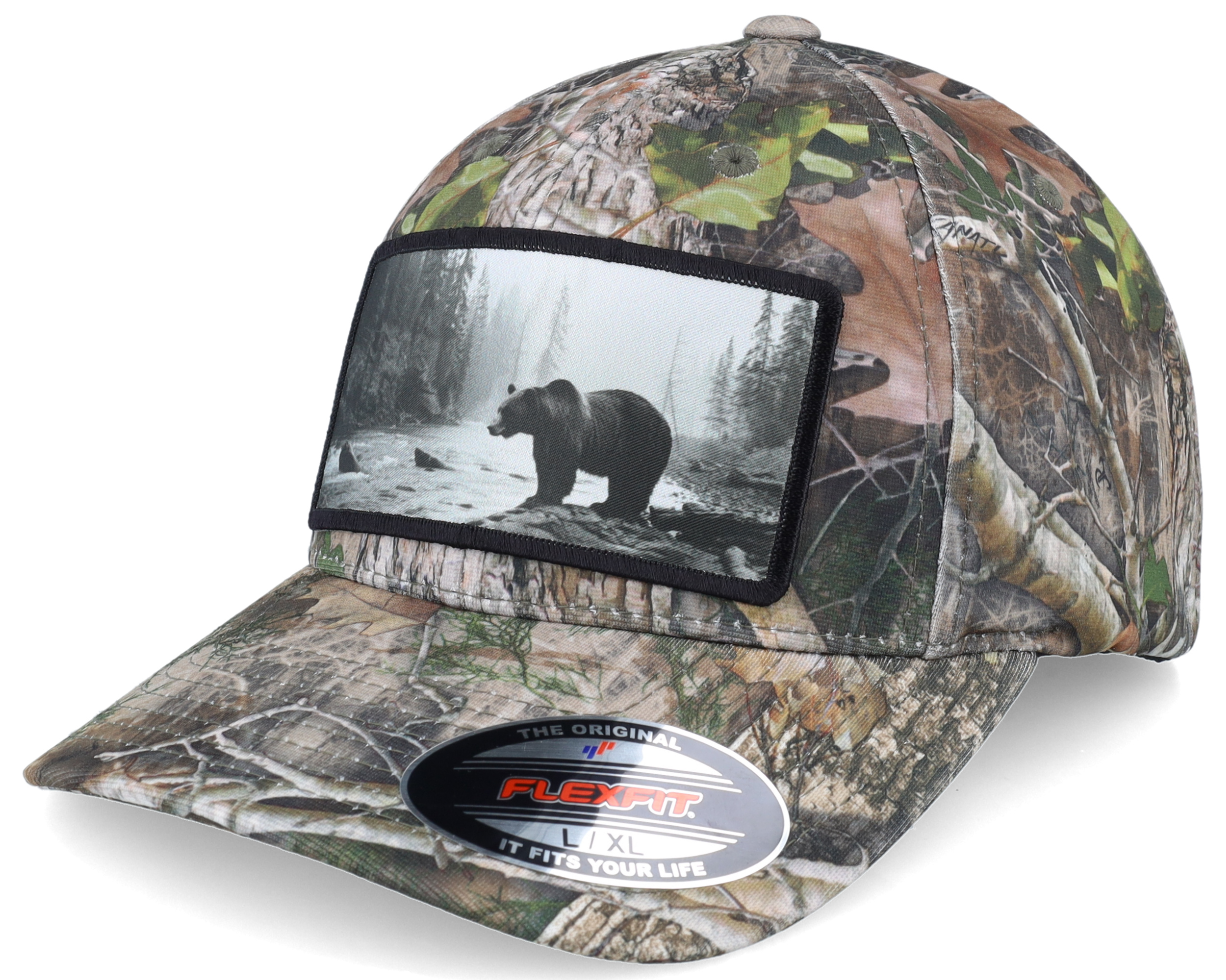 Big Bear Wide Timber Kanati Camo Pattern Flexfit - Hunter ...