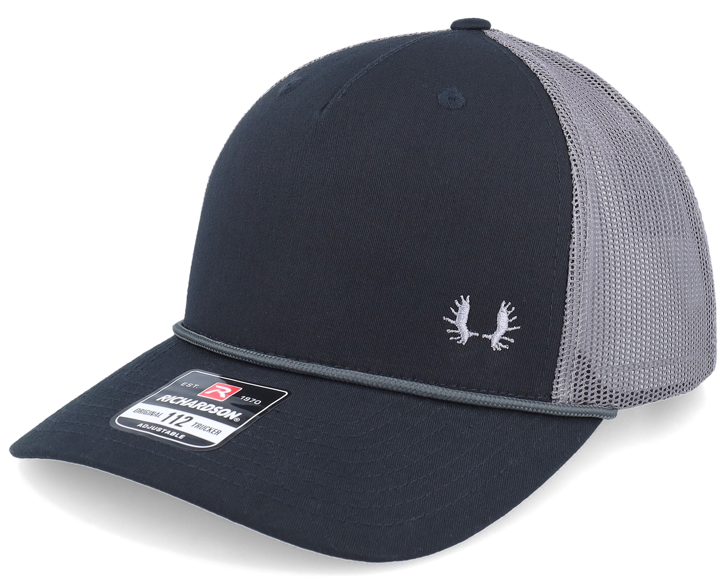 Tiny Moose Antlers 112fpr Black/Charcoal Rope A-frame Trucker ...