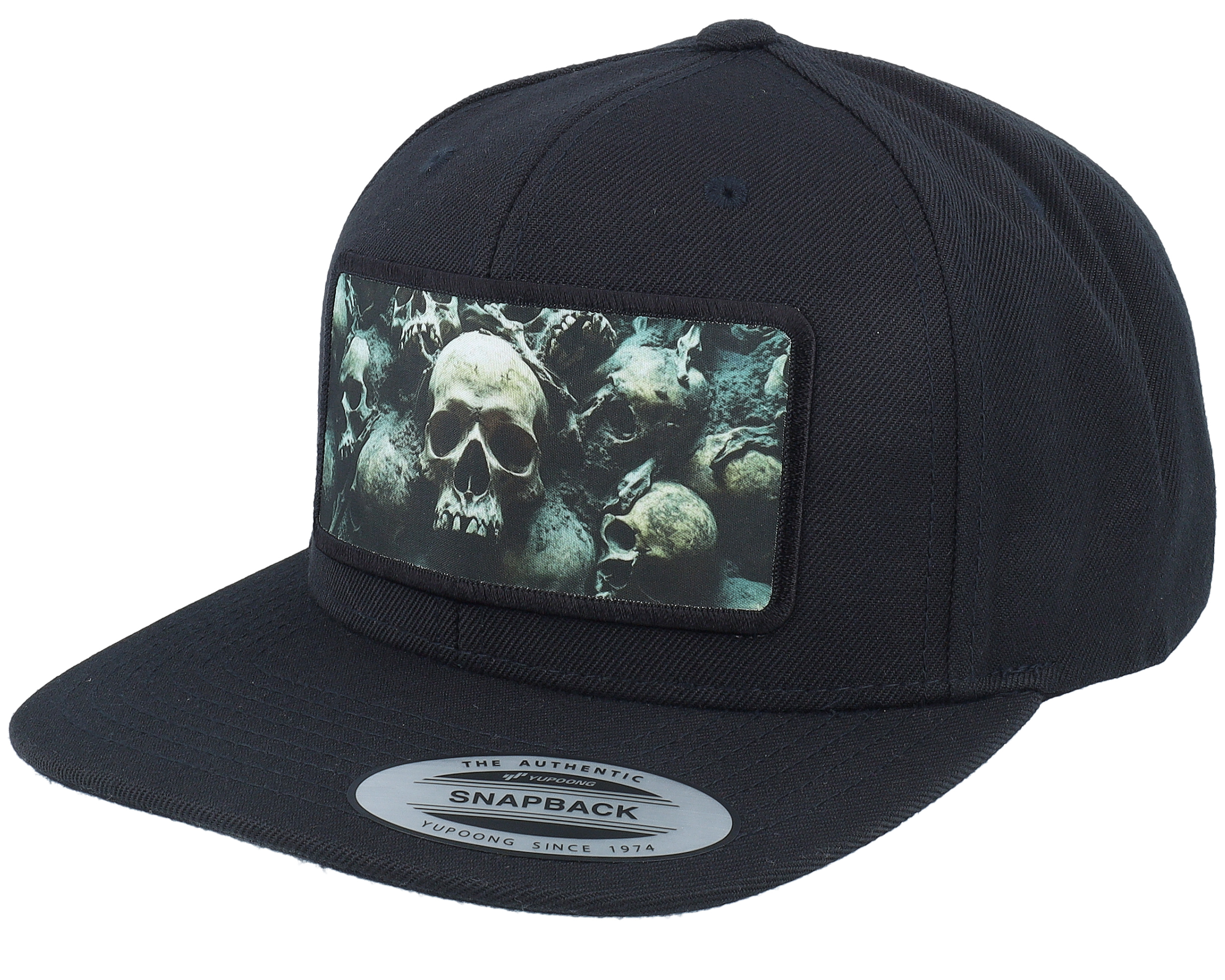 Skulls Horror Black Snapback | Hatstoreworld.com