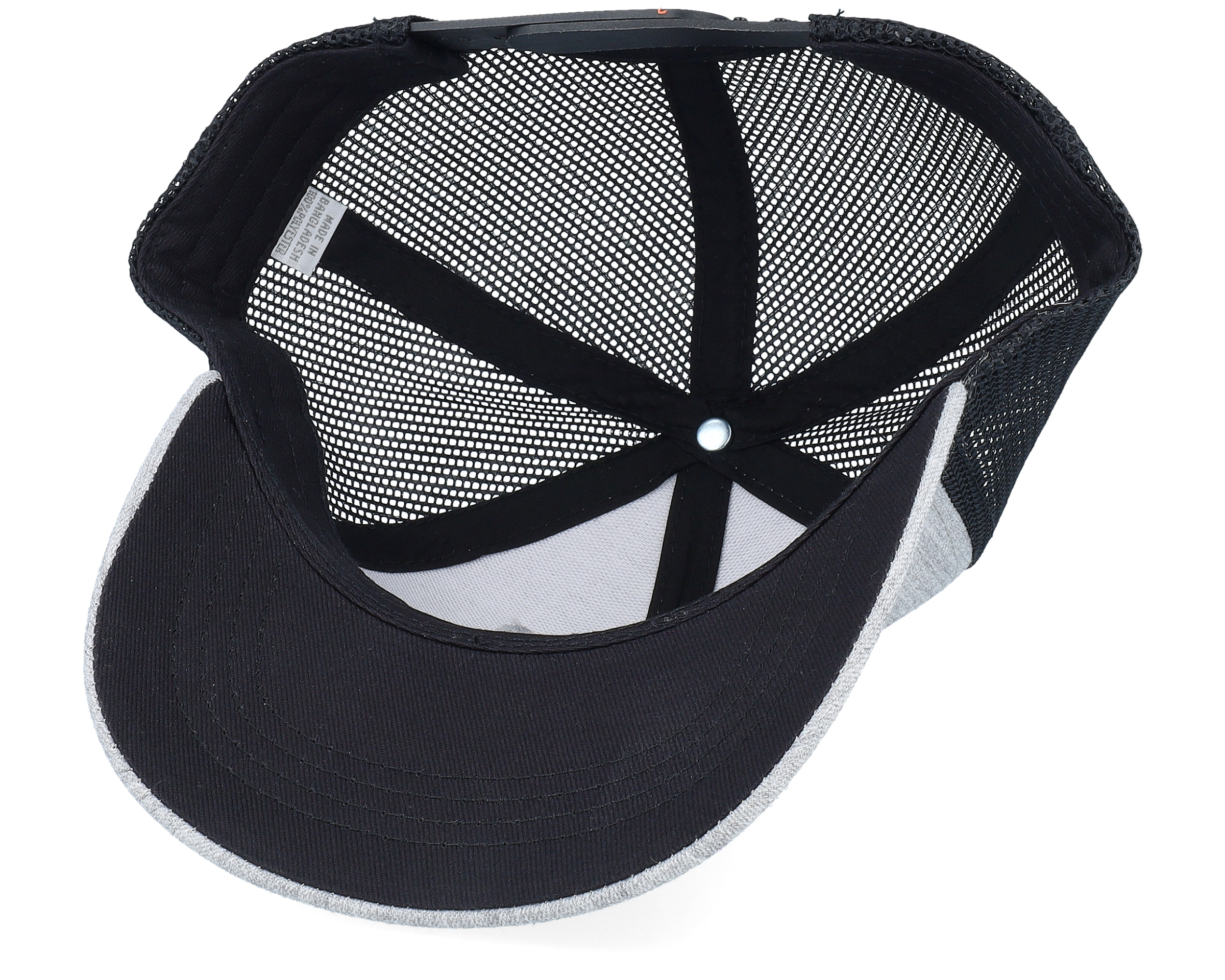 Kids Brachiosaurus Skeleton Heather Grey/Black - Kiddo Cap 棒球帽 ...