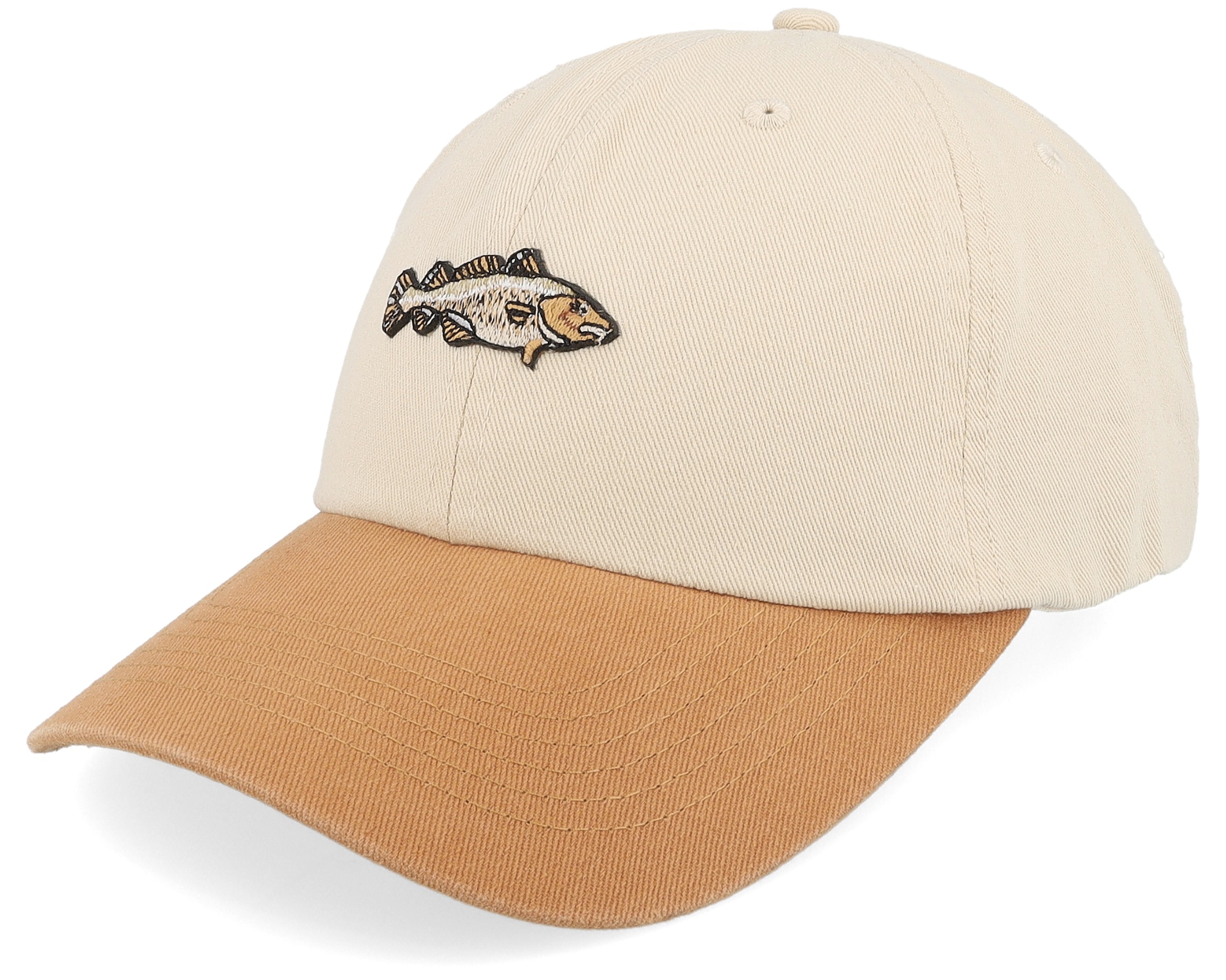 Tiny Cod Stone Washed Stone/Wheat Dad Cap | Hatstore.no