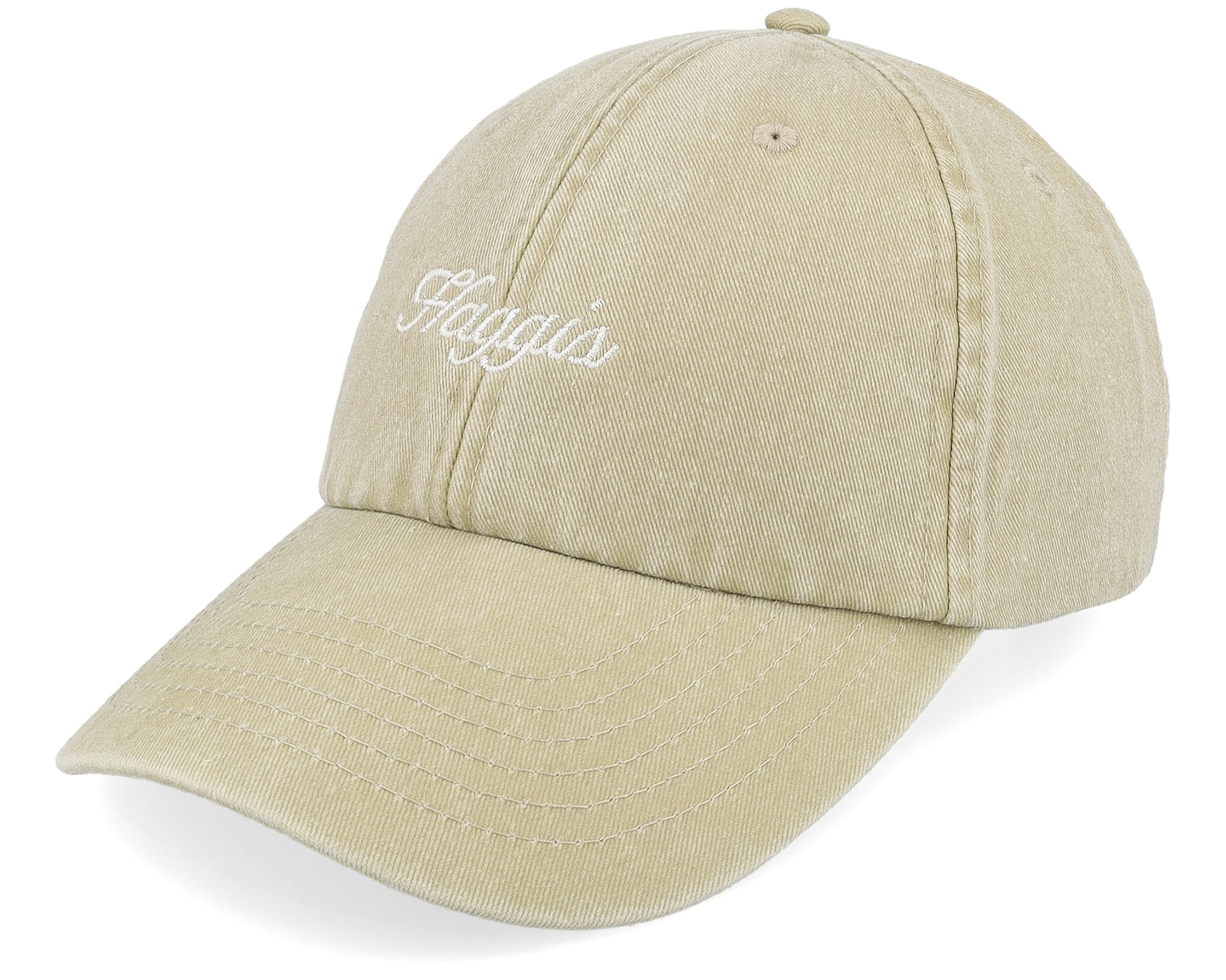 Haggis Vintage Washed Khaki Dad Cap - Iconic | Hatstoreworld.com