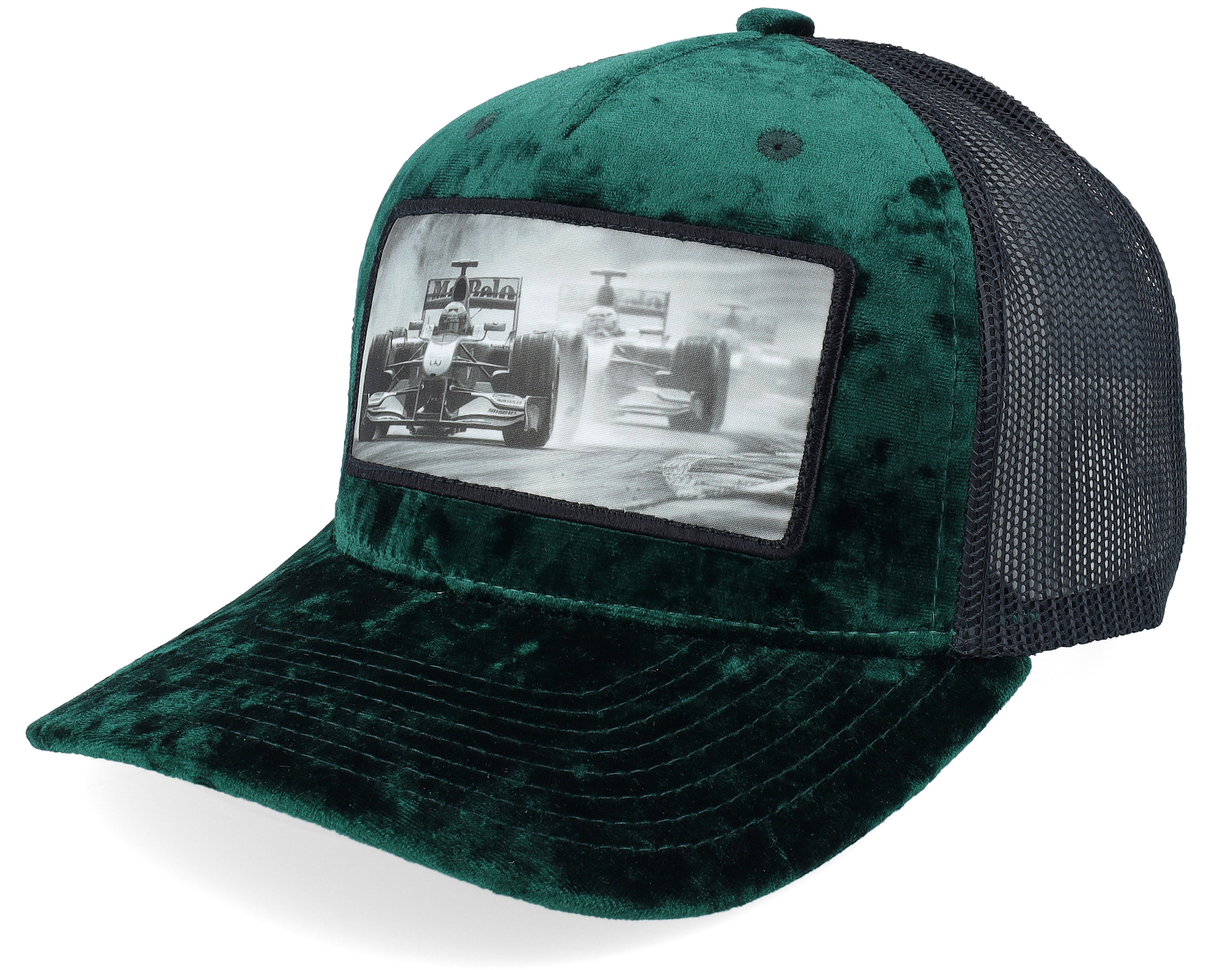 Formula Racing British Racing Green A-Frame Velvet | Hatstore.com