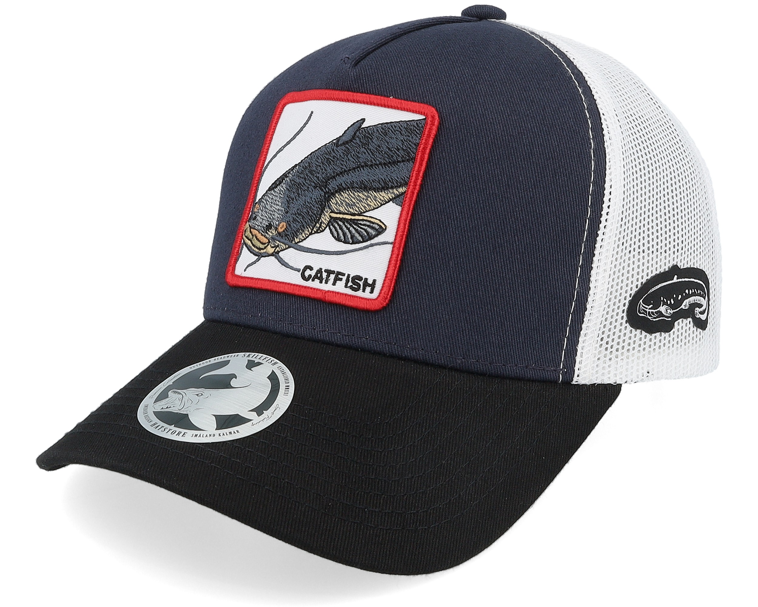 Catfish Box Navy/White/Black A-frame Trucker - Skillfish ...