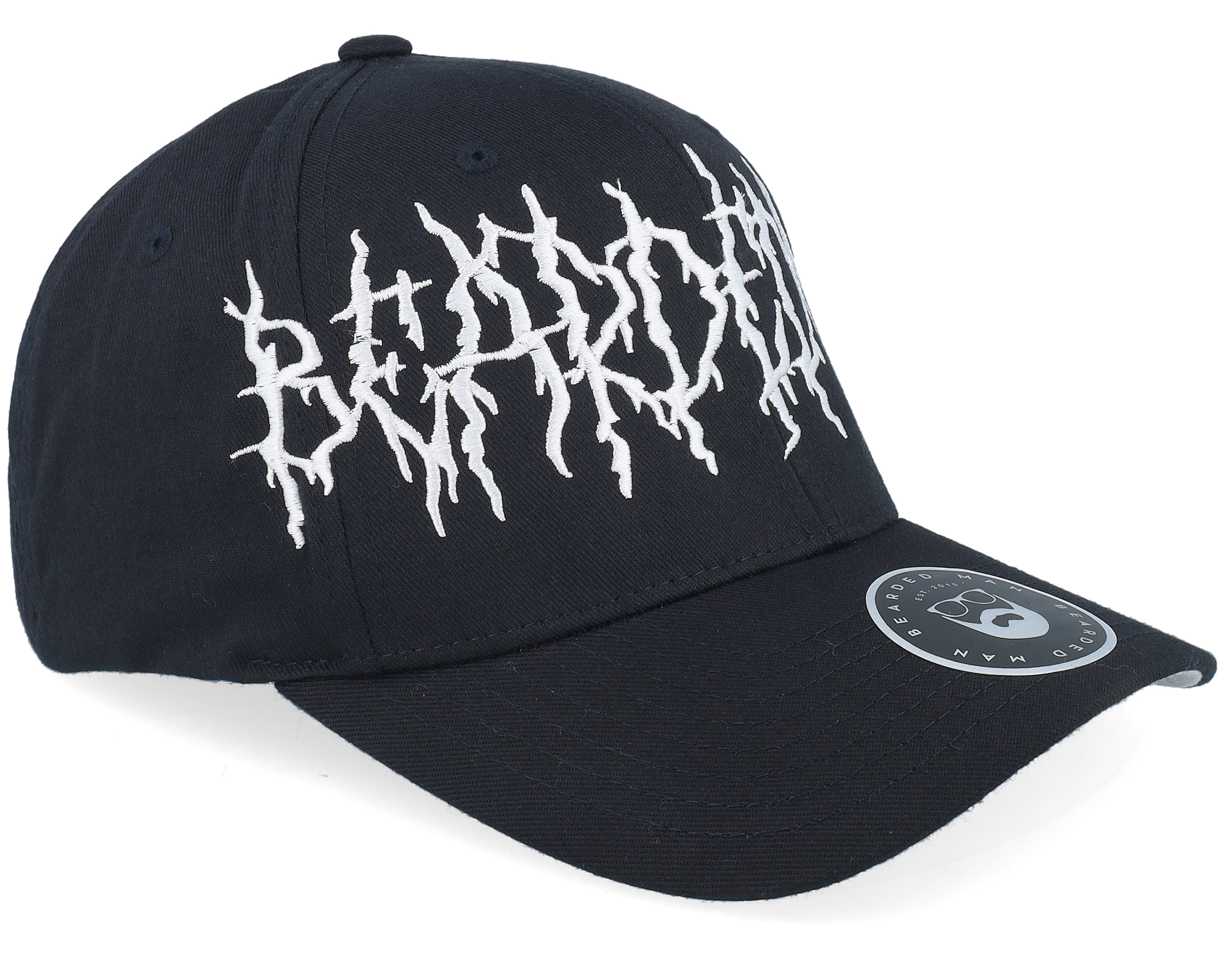 Big Death Metal Logo Uv Wooly Combed Black Flexfit | Hatstore.com