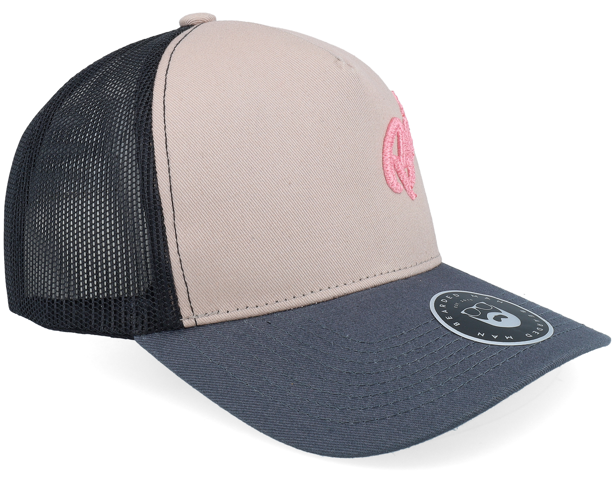 Side Arch 3d Logo Grey/Black/Charcoal A-frame A-Frame Trucker ...