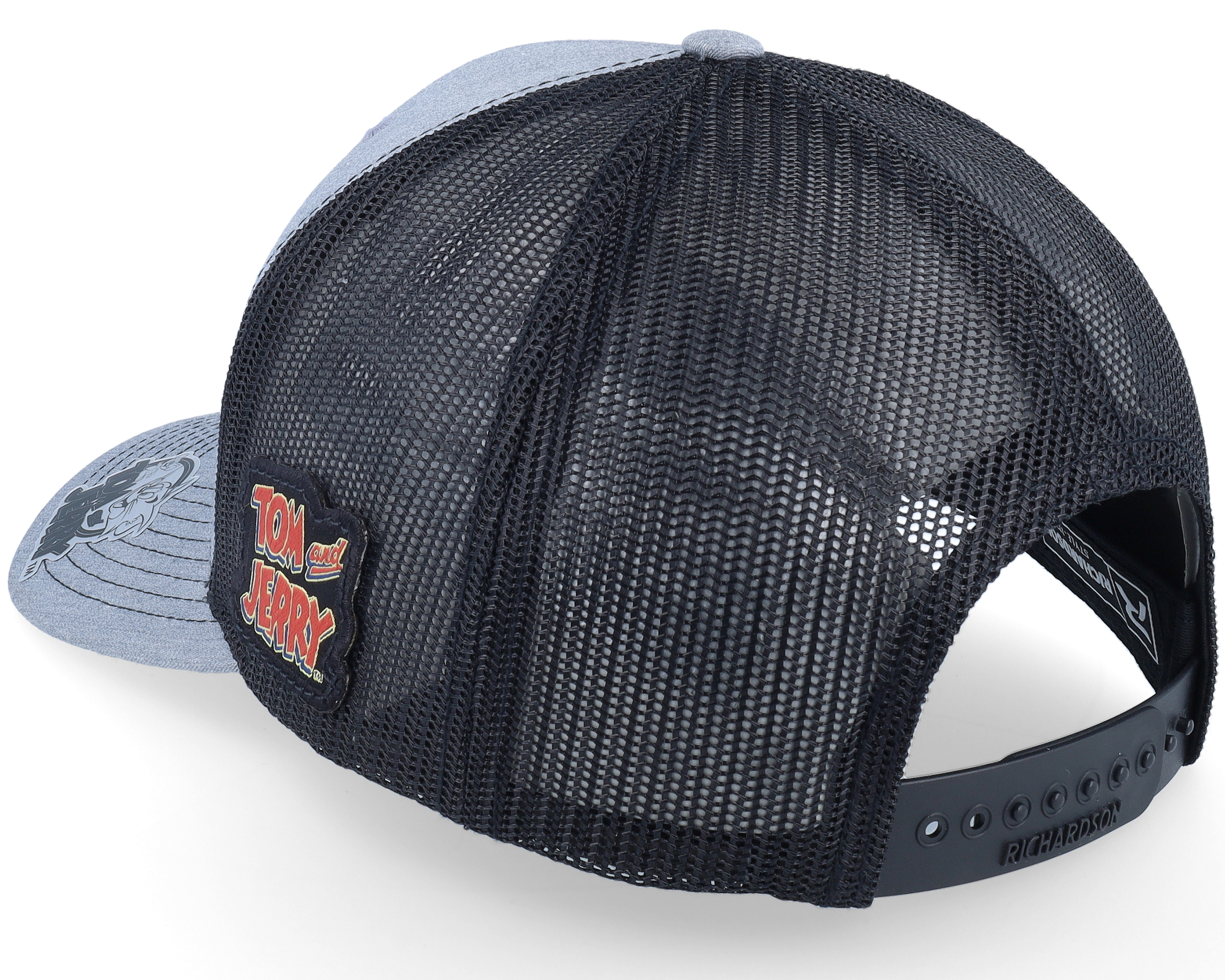 Tom & Jerry Shaking Hands Heather Grey/Black - Tom & Jerry ...