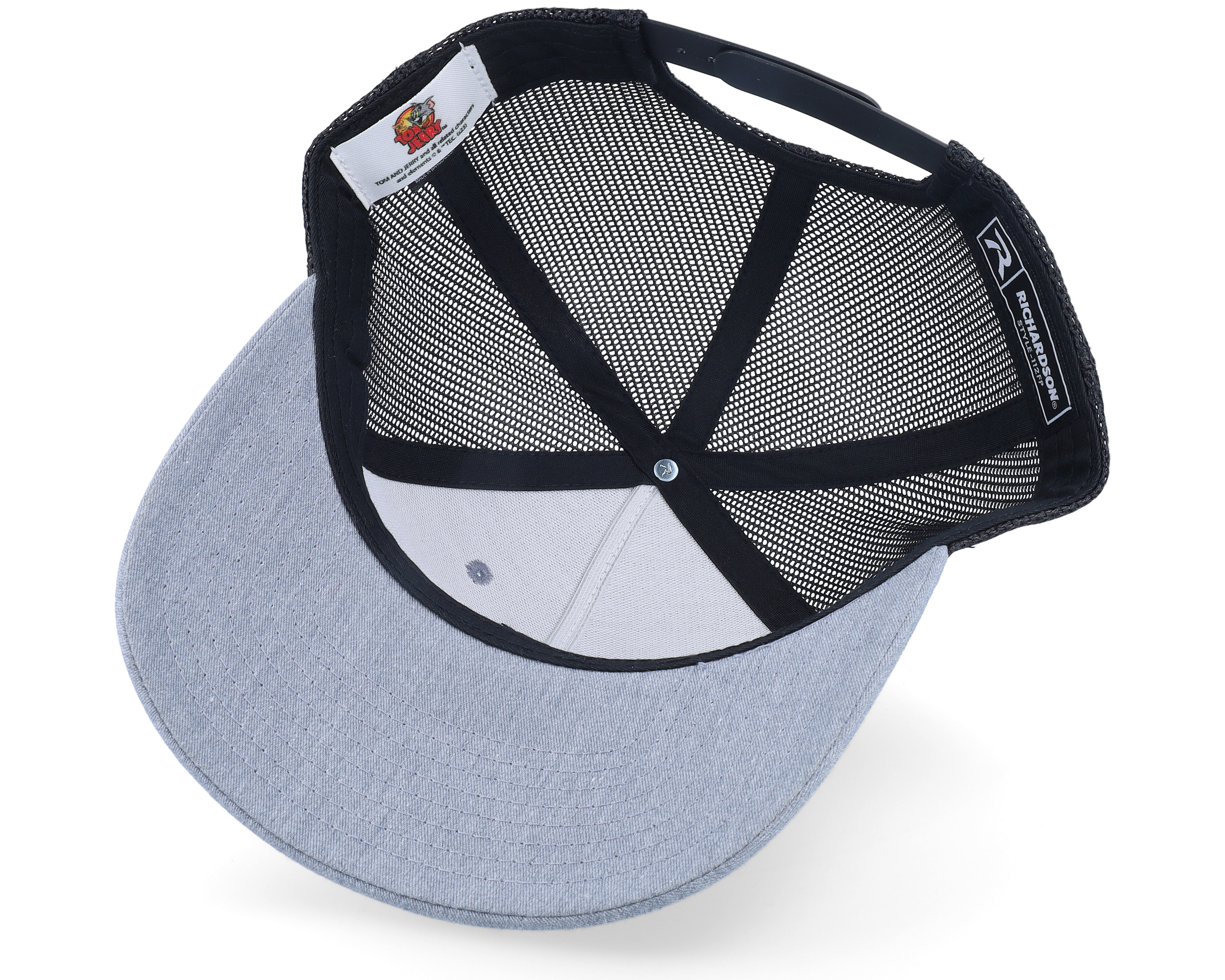 Tom & Jerry Shaking Hands Heather Grey/Black - Tom & Jerry ...