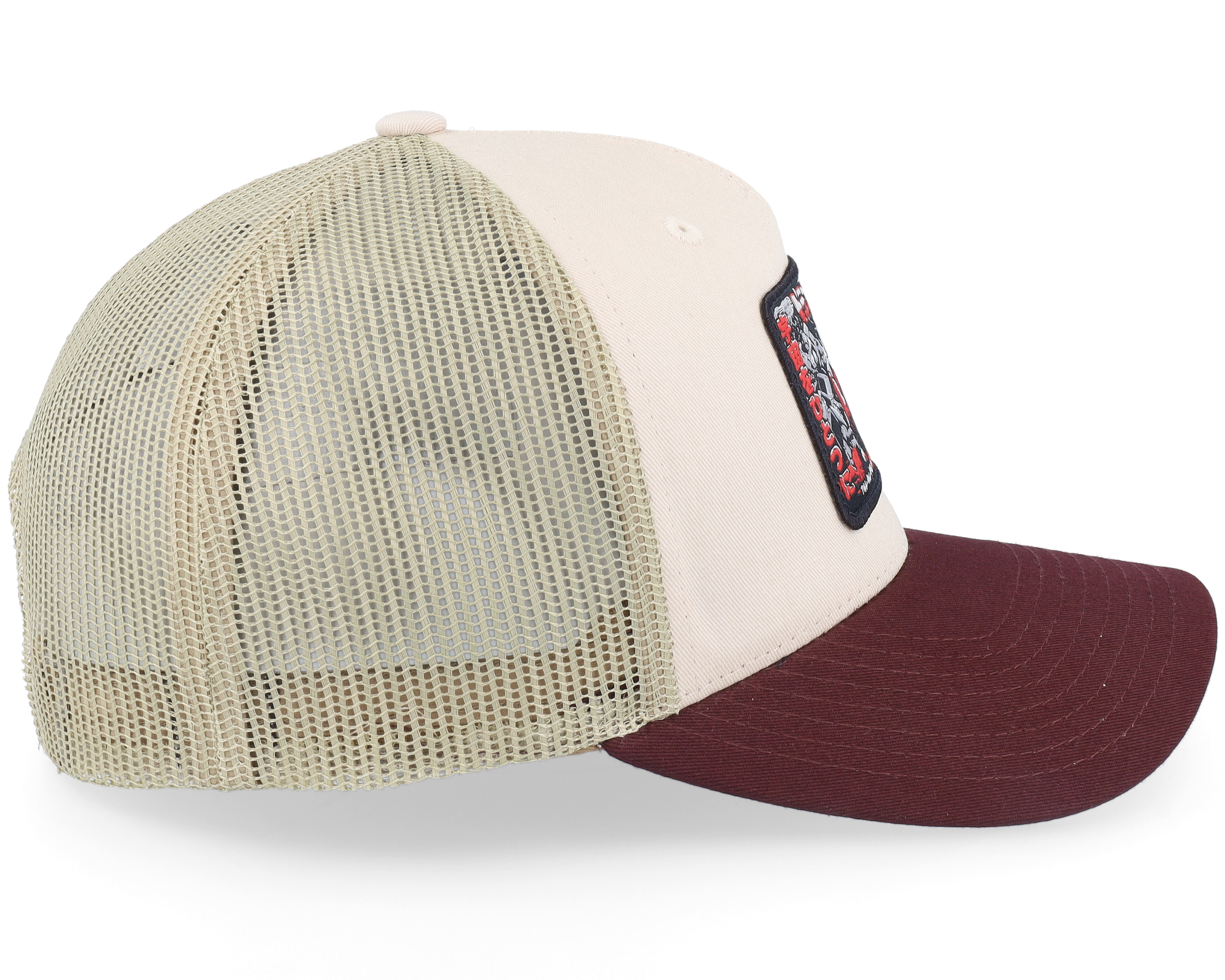 Optimus Prime Stone/Maroon Trucker - Transformers cap | Hatstoreworld.com