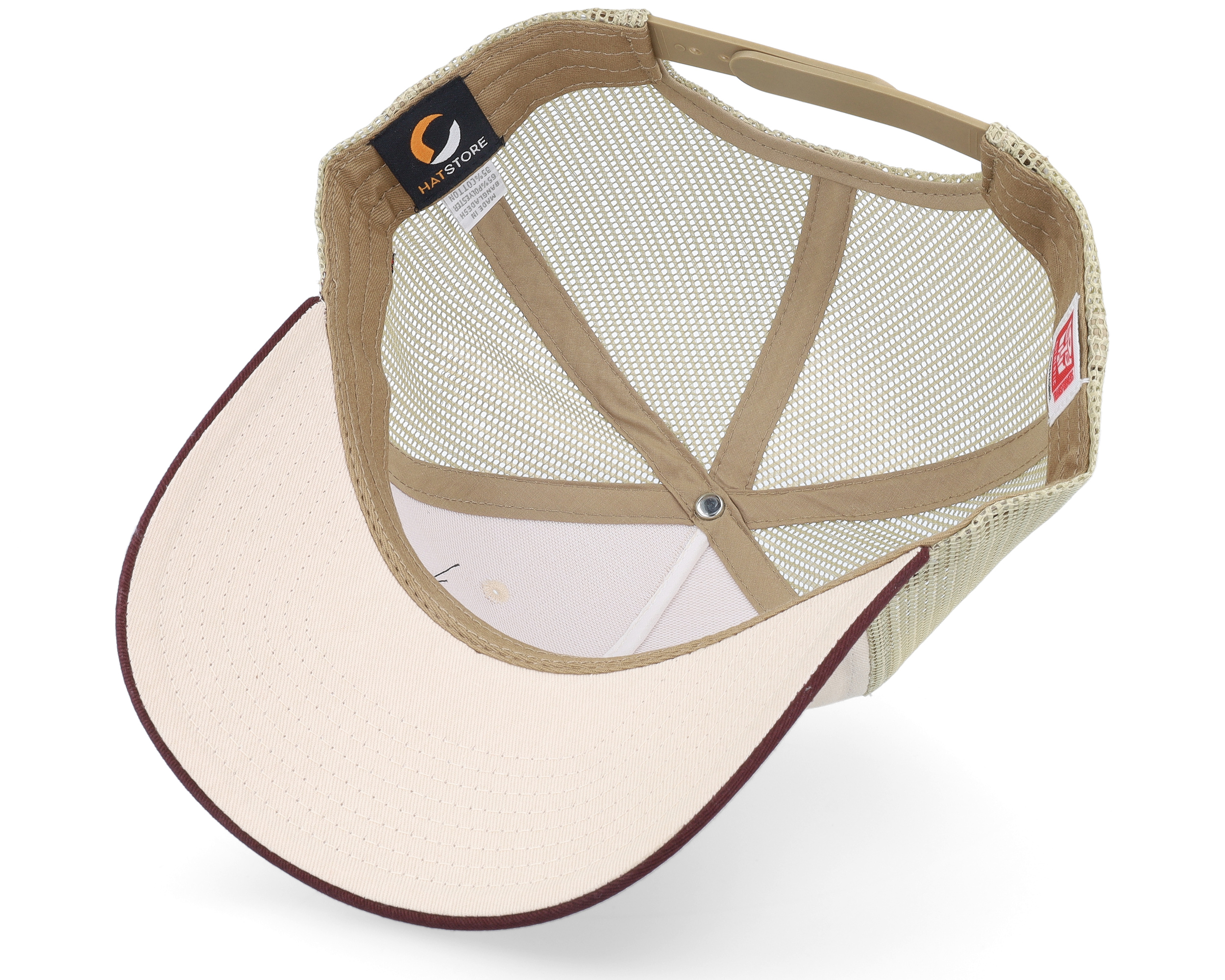 Optimus Prime Stone/Maroon Trucker - Transformers cap | Hatstoreworld.com