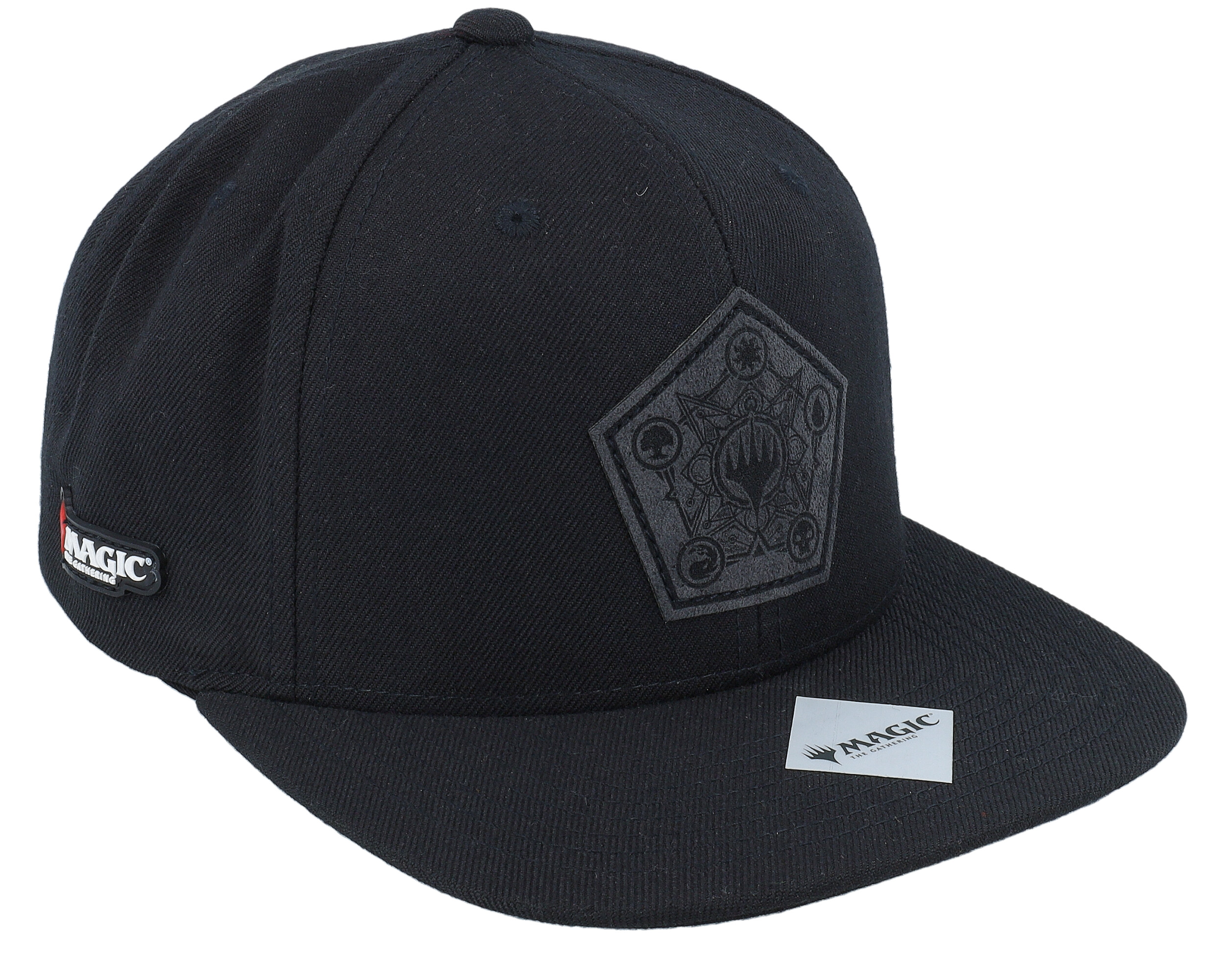 Mtg Mana Pentagonic Logo Black/Black Snapback - Magic: The Gathering ...