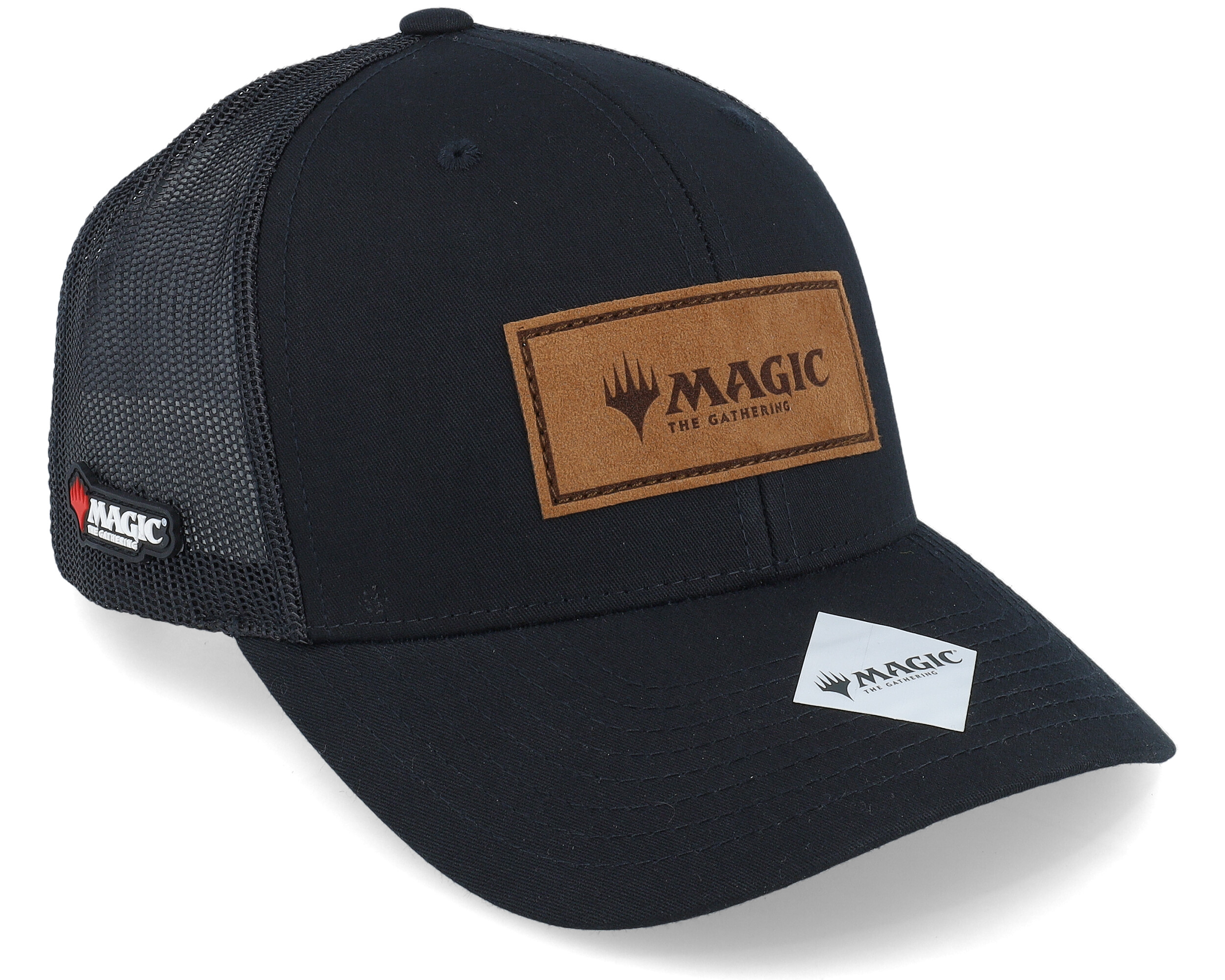 Mtg Logo Engraved Black Retro Trucker - Magic: The Gathering ...