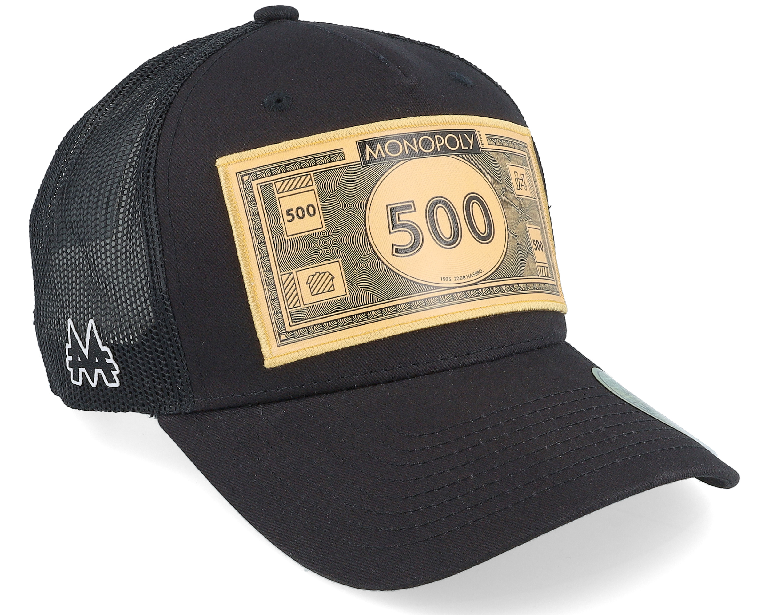 Monopoly Money Black Trucker - Monopoly cap | Hatstoreworld.com